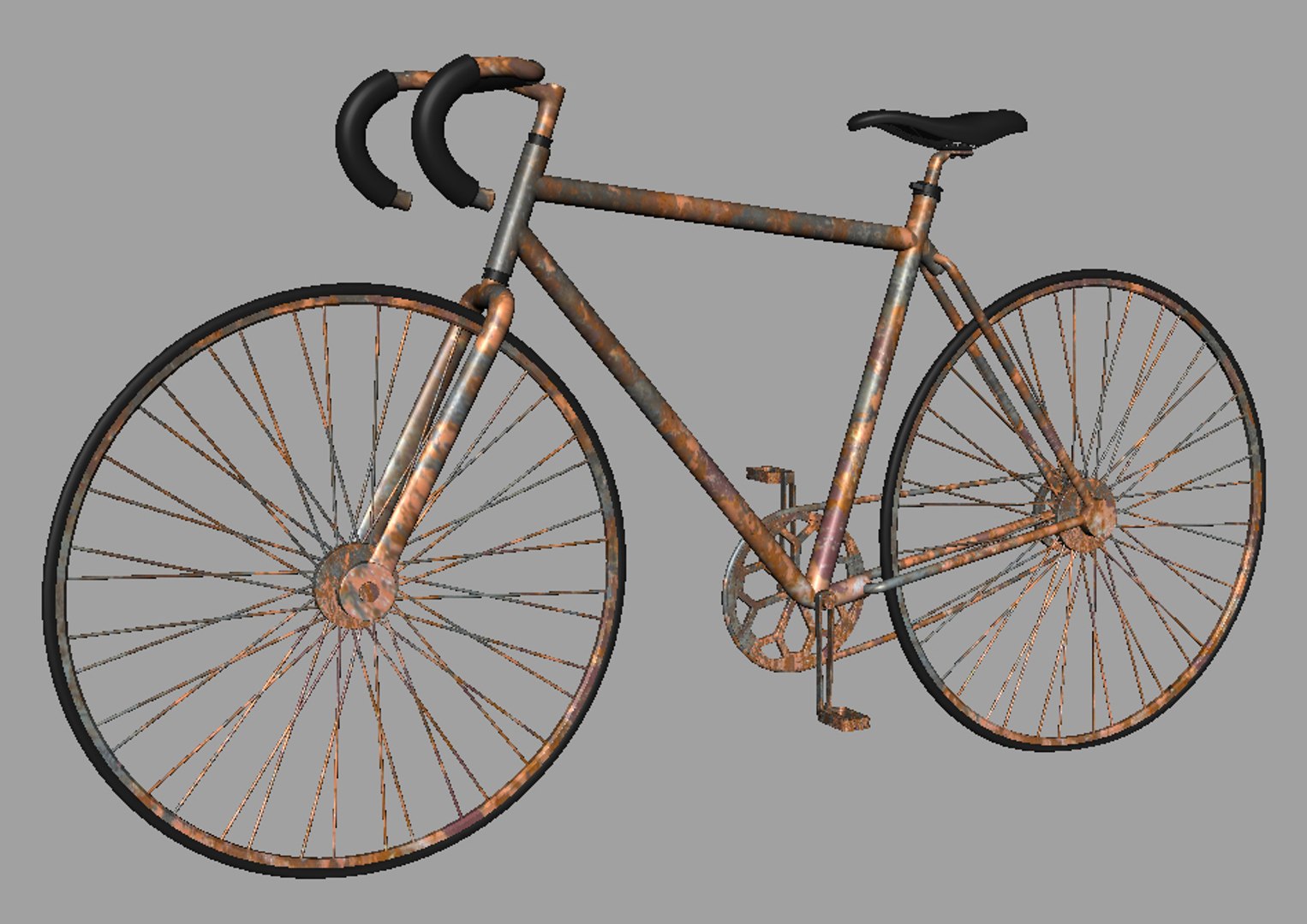 Rusty 10 Speed Bike 3d 3ds