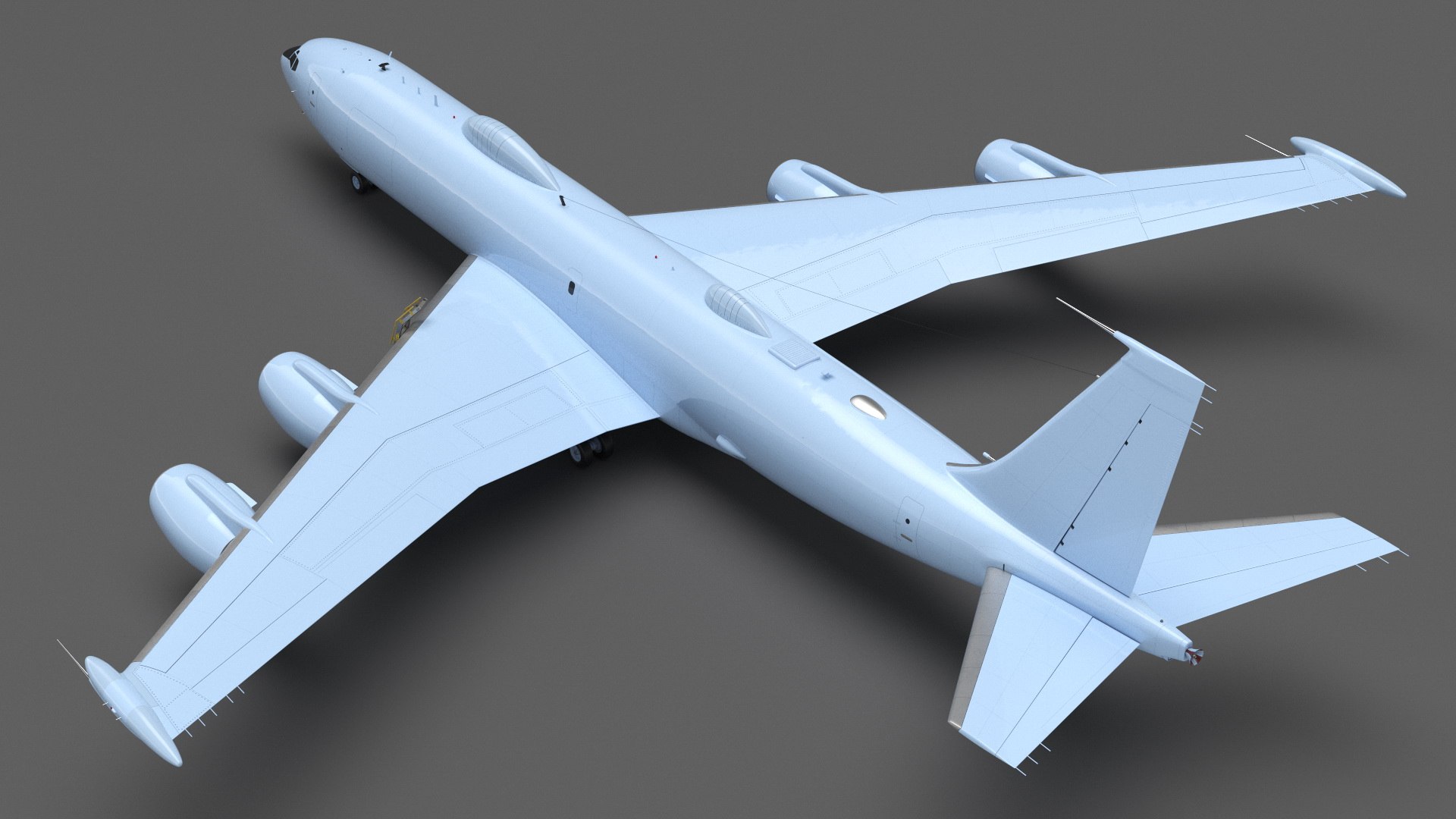 Aircraft Pylon Ladder with Airplane 3D model - TurboSquid 2134043