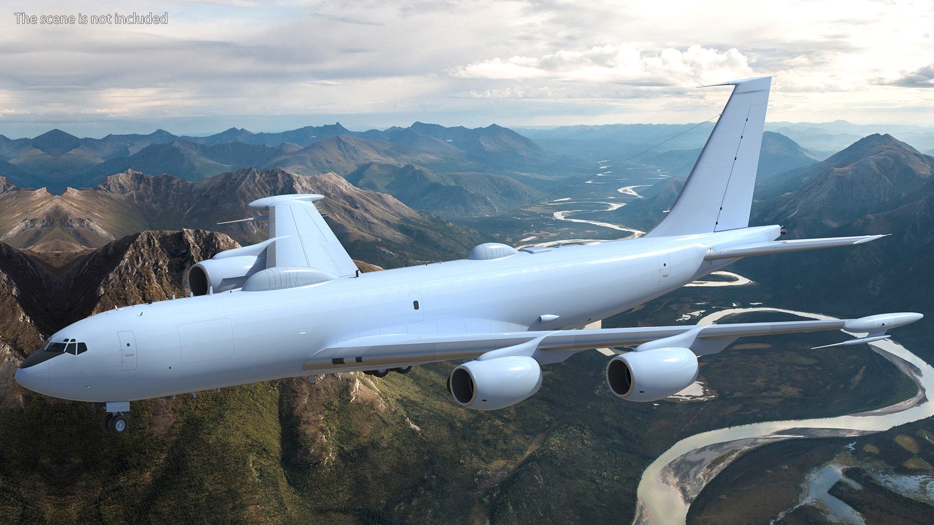 Aircraft Pylon Ladder with Airplane 3D model - TurboSquid 2134043