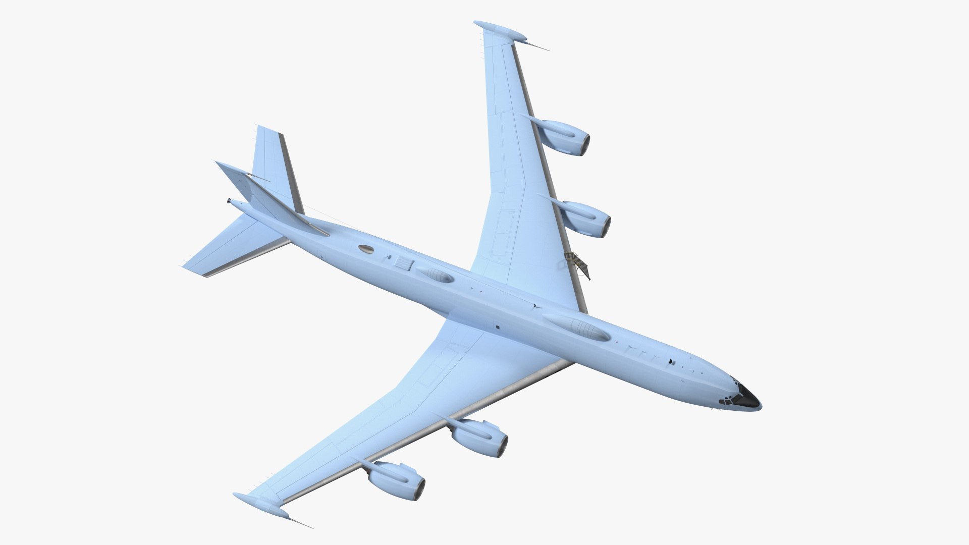 Aircraft Pylon Ladder With Airplane 3D Model - TurboSquid 2134043