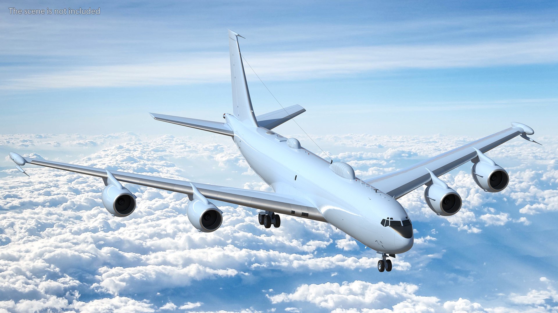 Aircraft Pylon Ladder with Airplane 3D model - TurboSquid 2134043