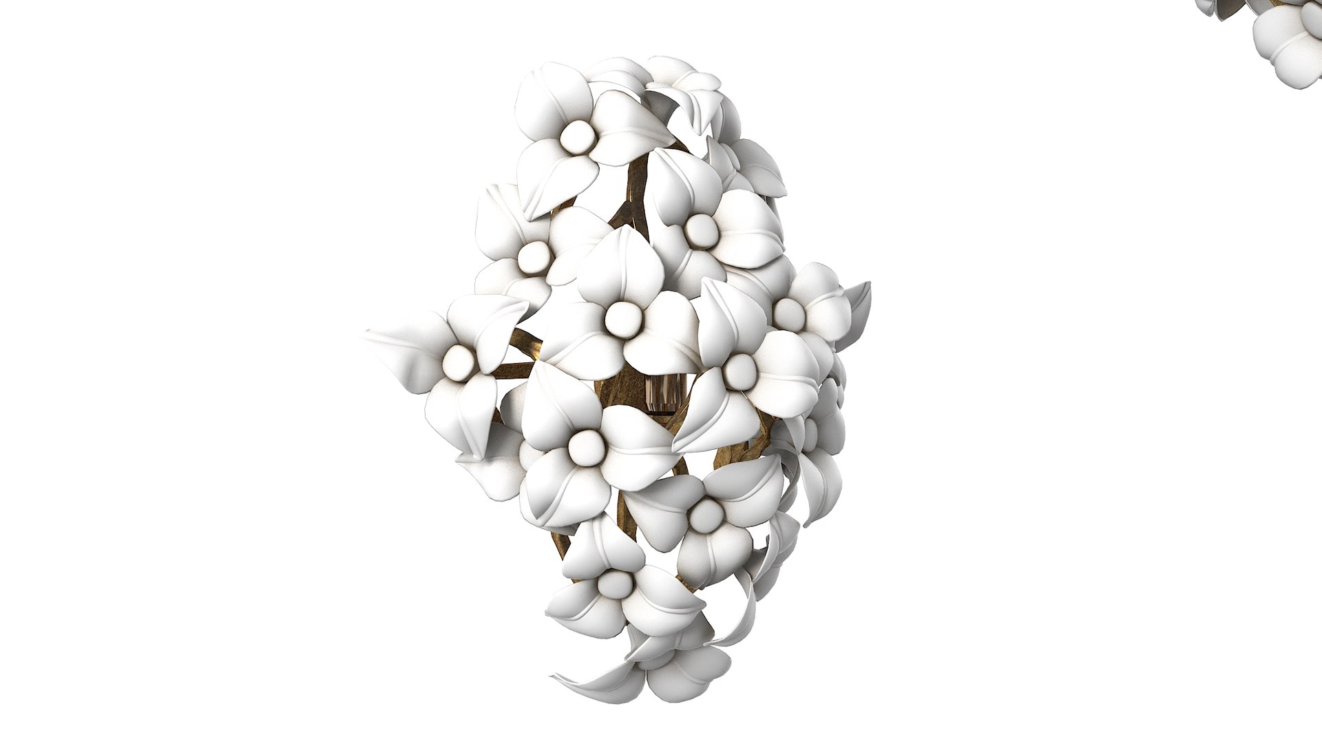 3D cobett lighting lily model - TurboSquid 1587197