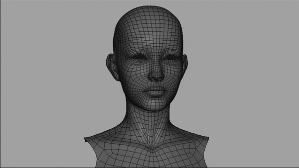 Female head rig 3D model - TurboSquid 1672395