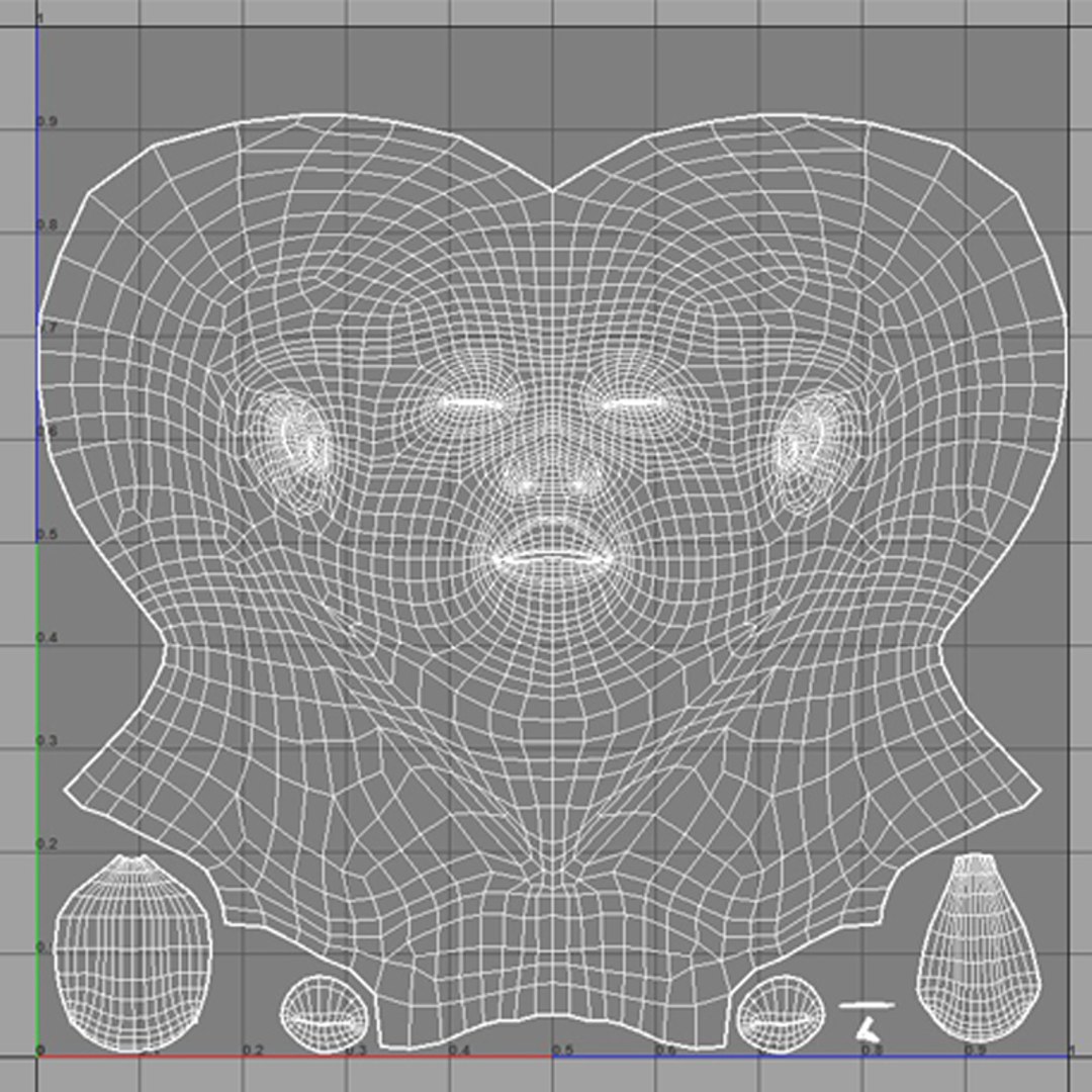 Female Head Rig 3D Model - TurboSquid 1672395