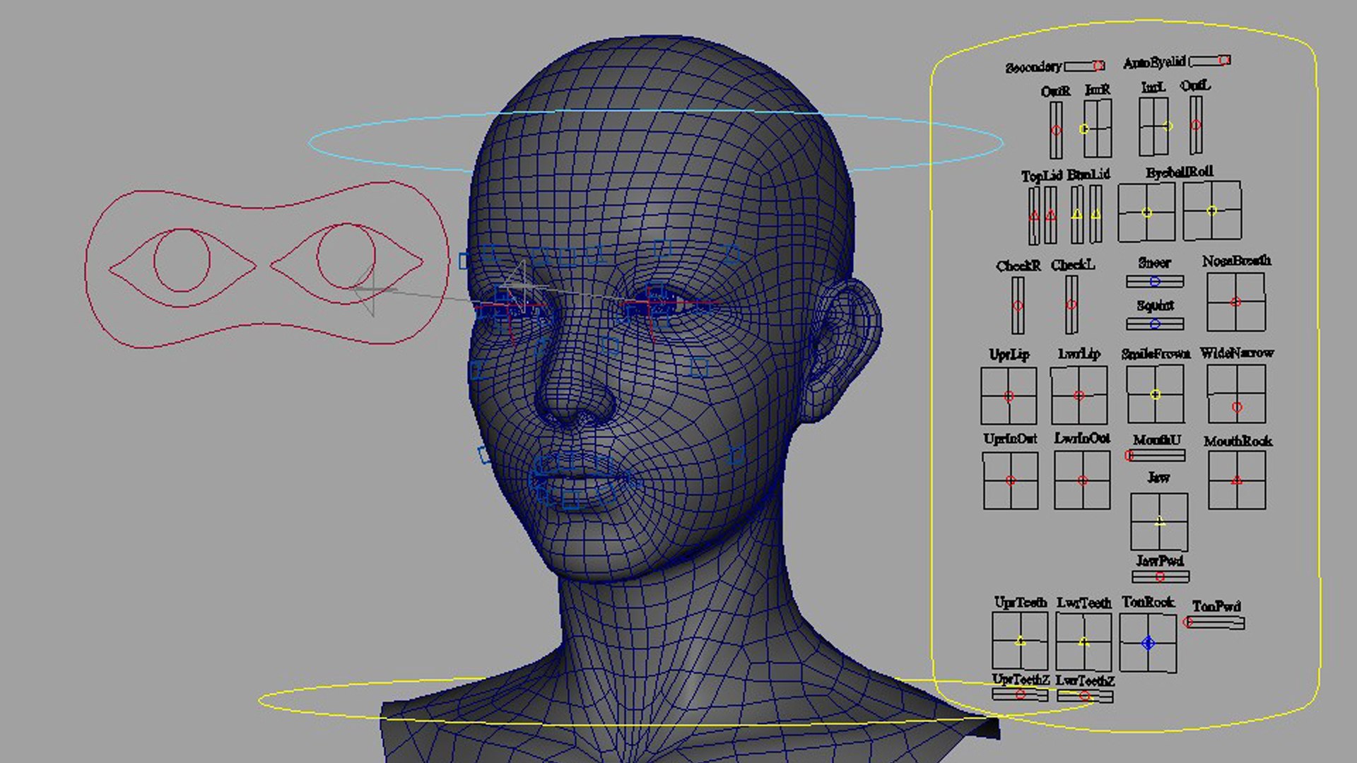 Female Head Rig 3D Model - TurboSquid 1672395