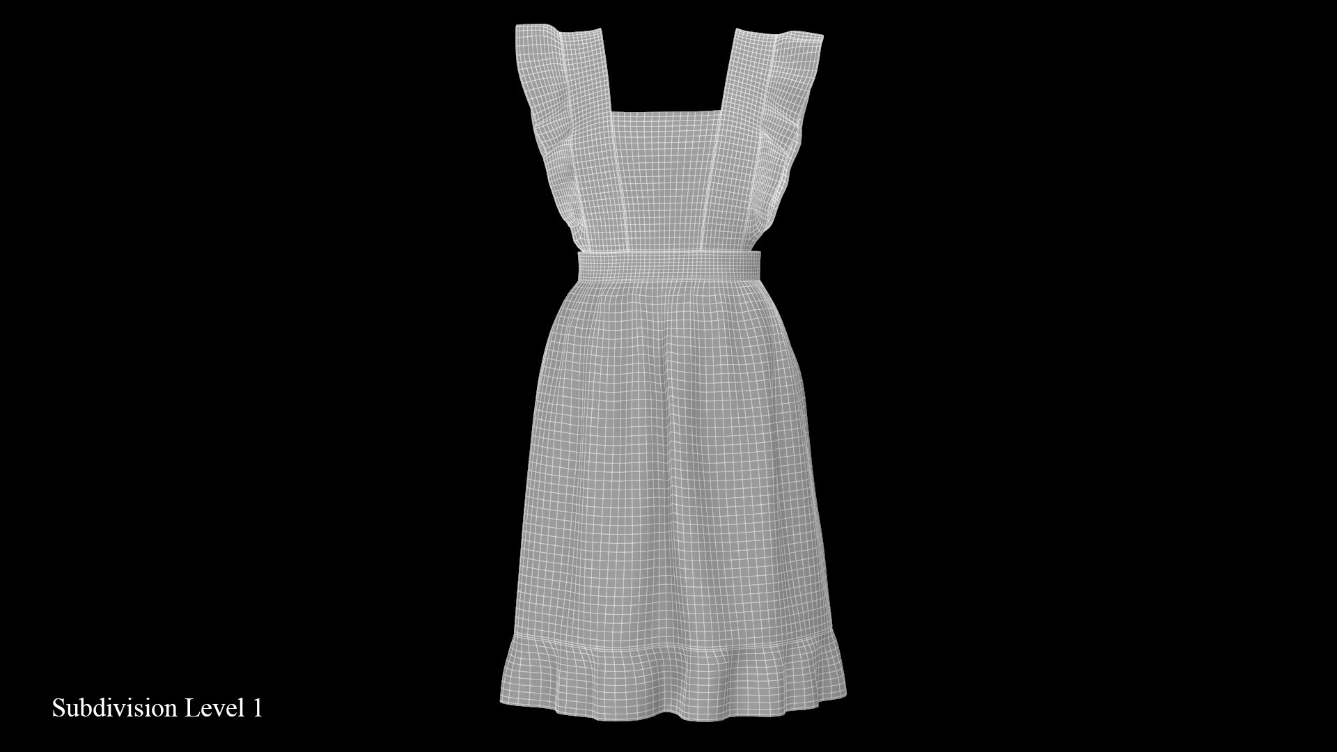 Apron Model - TurboSquid 1451569