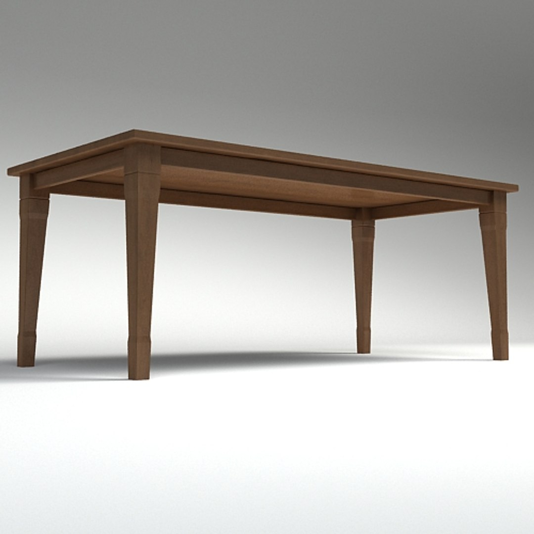 3d Table Model