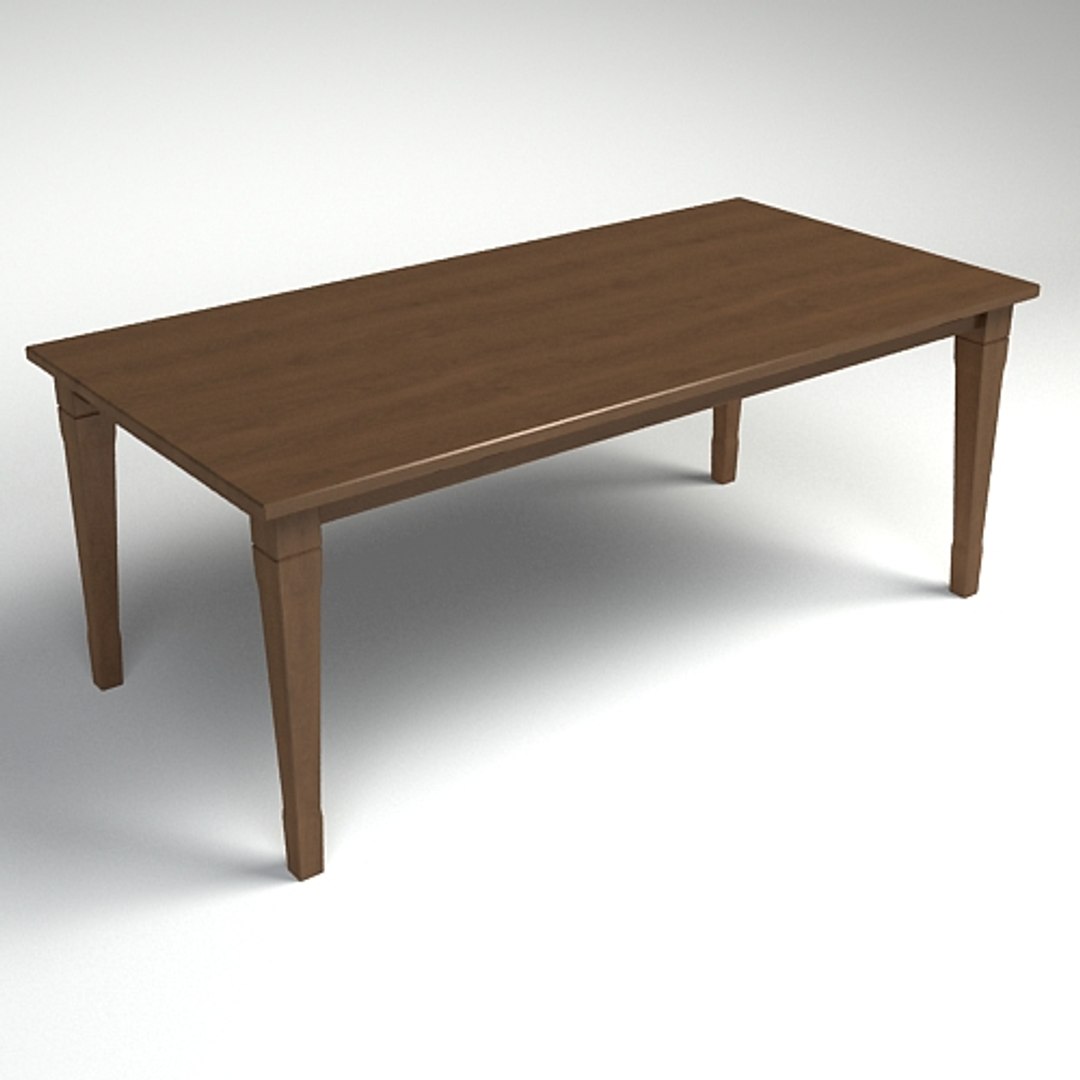 3d Table Model