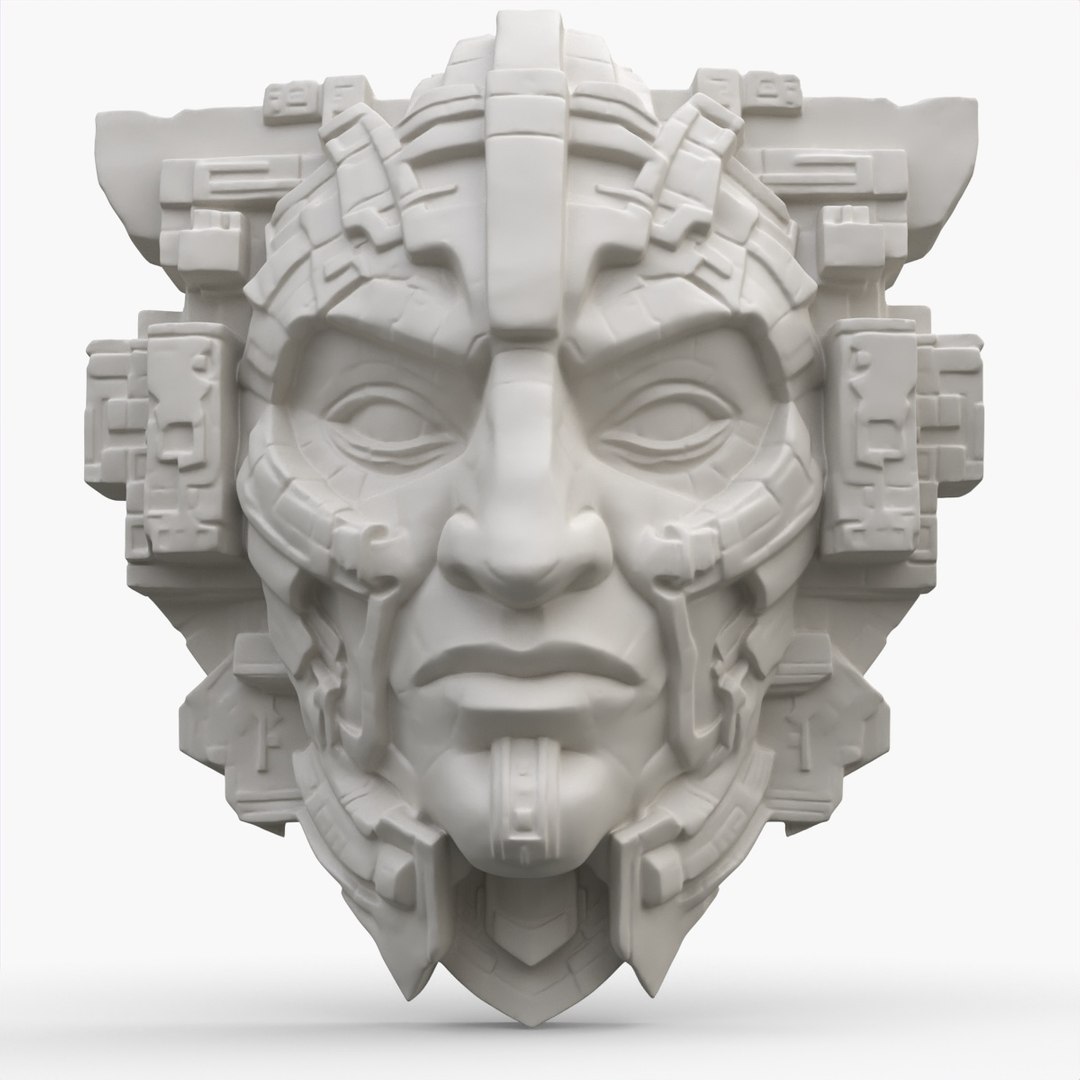 3D Aztec Masks 1 - TurboSquid 2187977