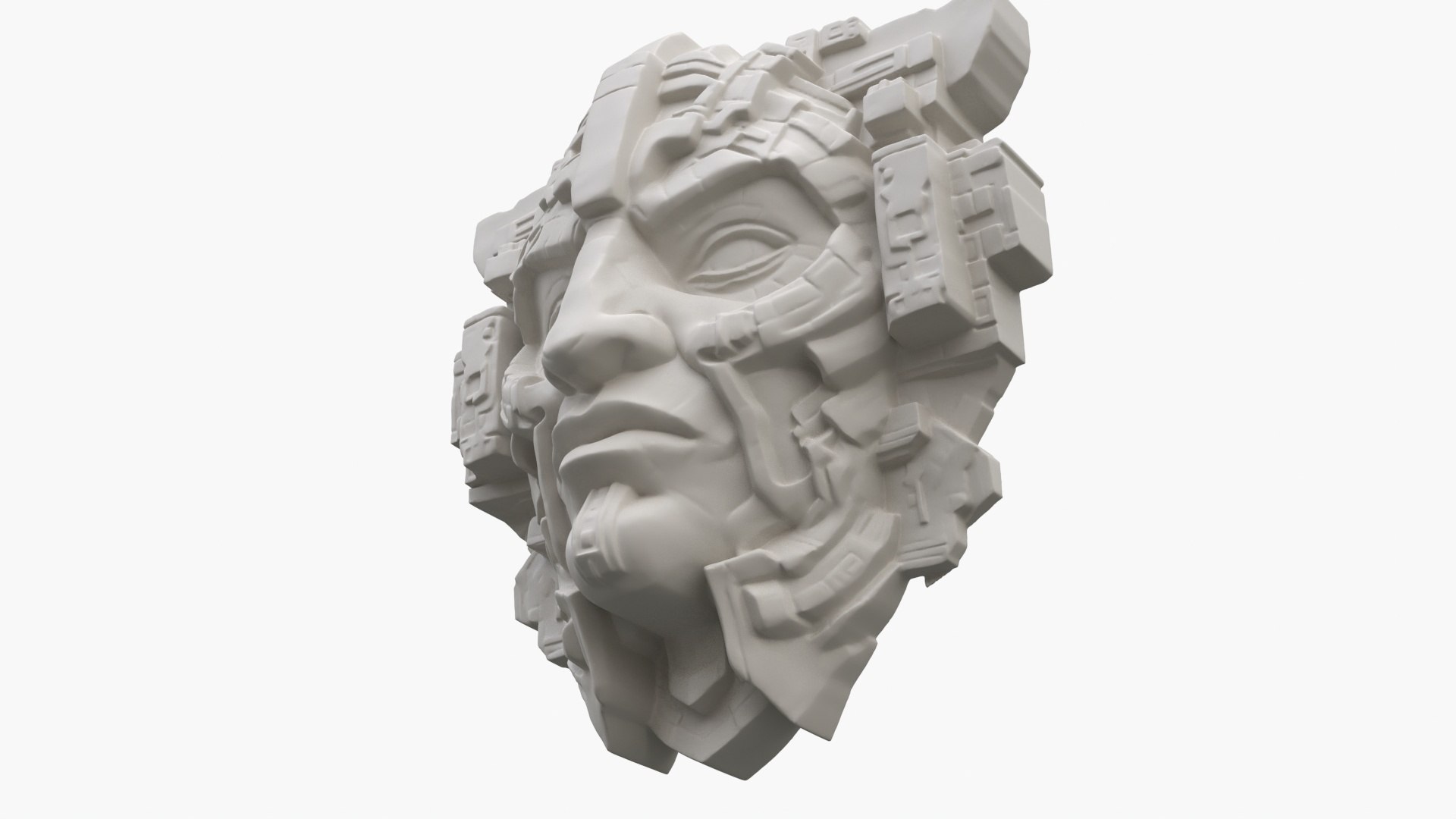 3D Aztec Masks 1 - TurboSquid 2187977