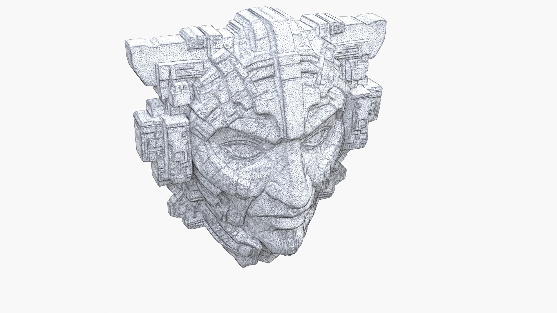 3D Aztec Masks 1 - TurboSquid 2187977