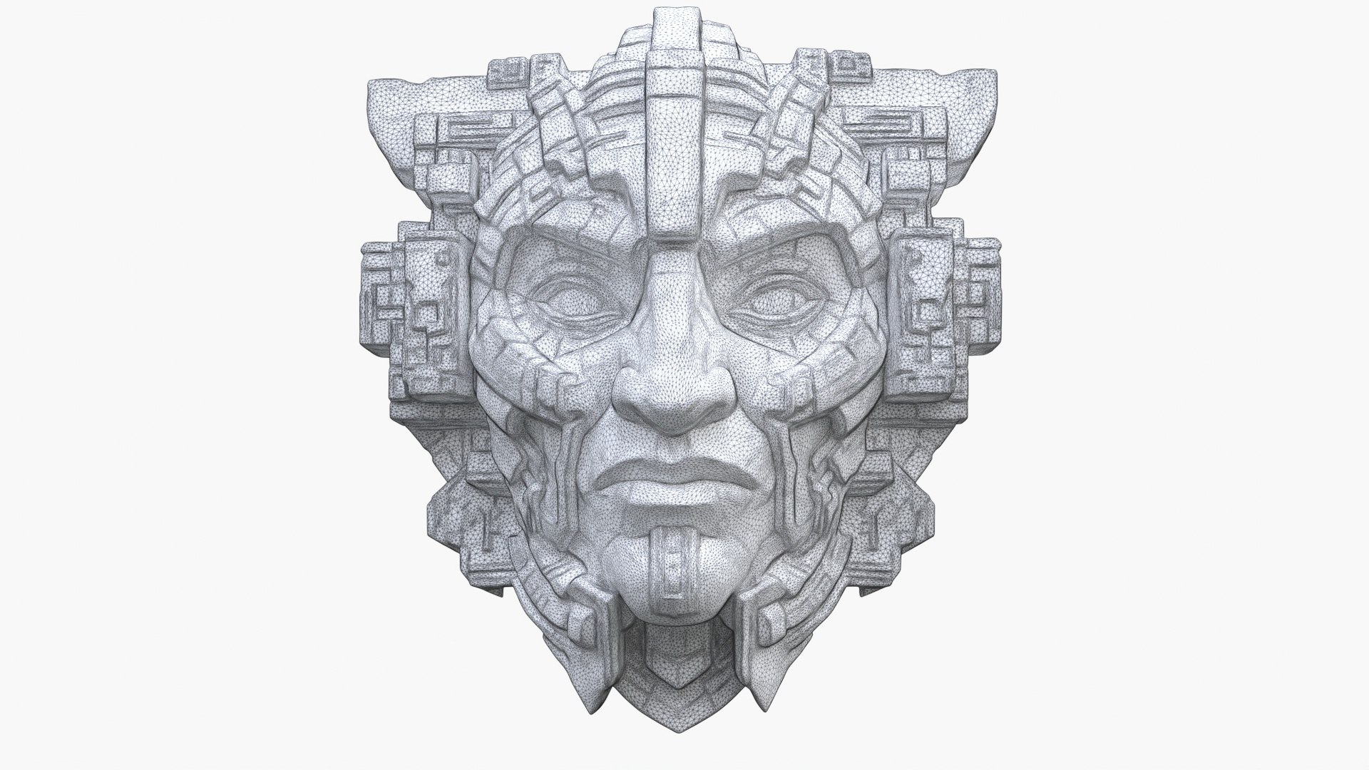 3D Aztec Masks 1 - TurboSquid 2187977