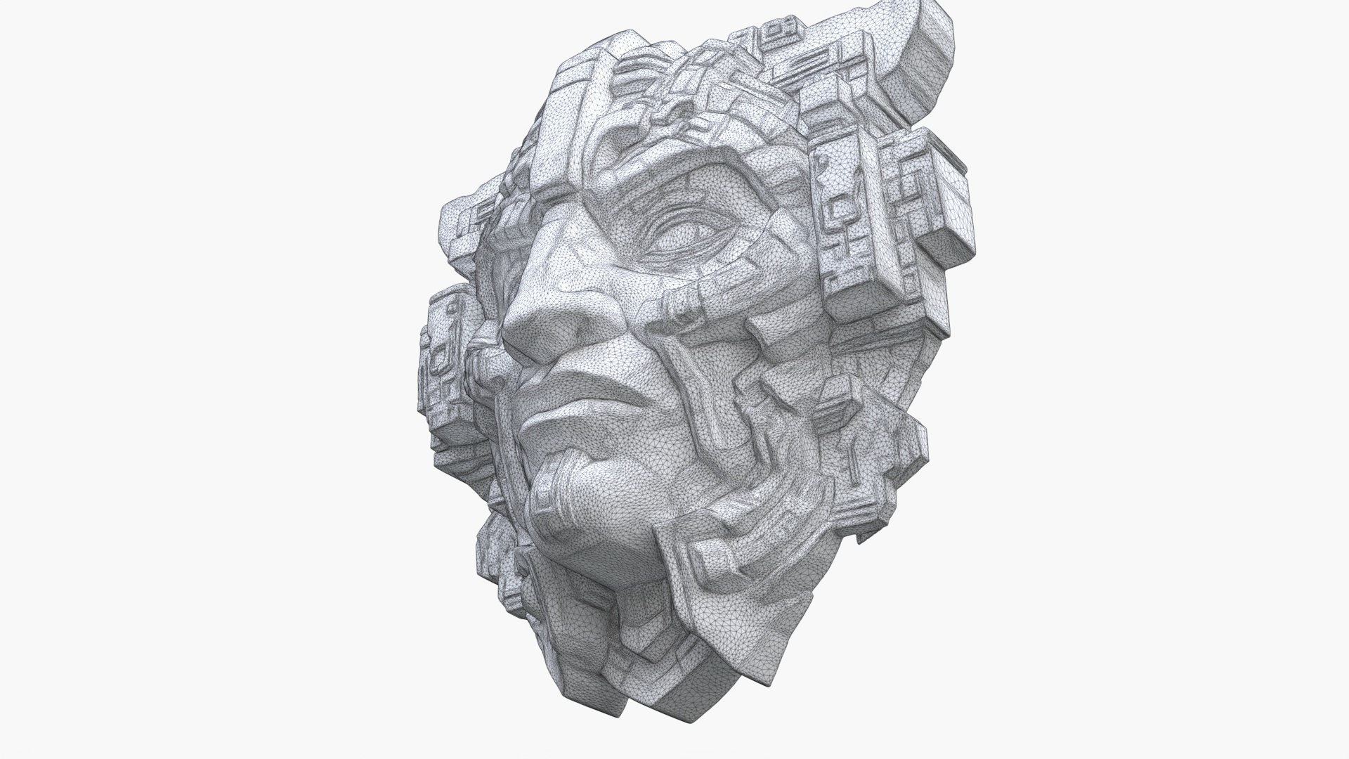 3D Aztec Masks 1 - TurboSquid 2187977