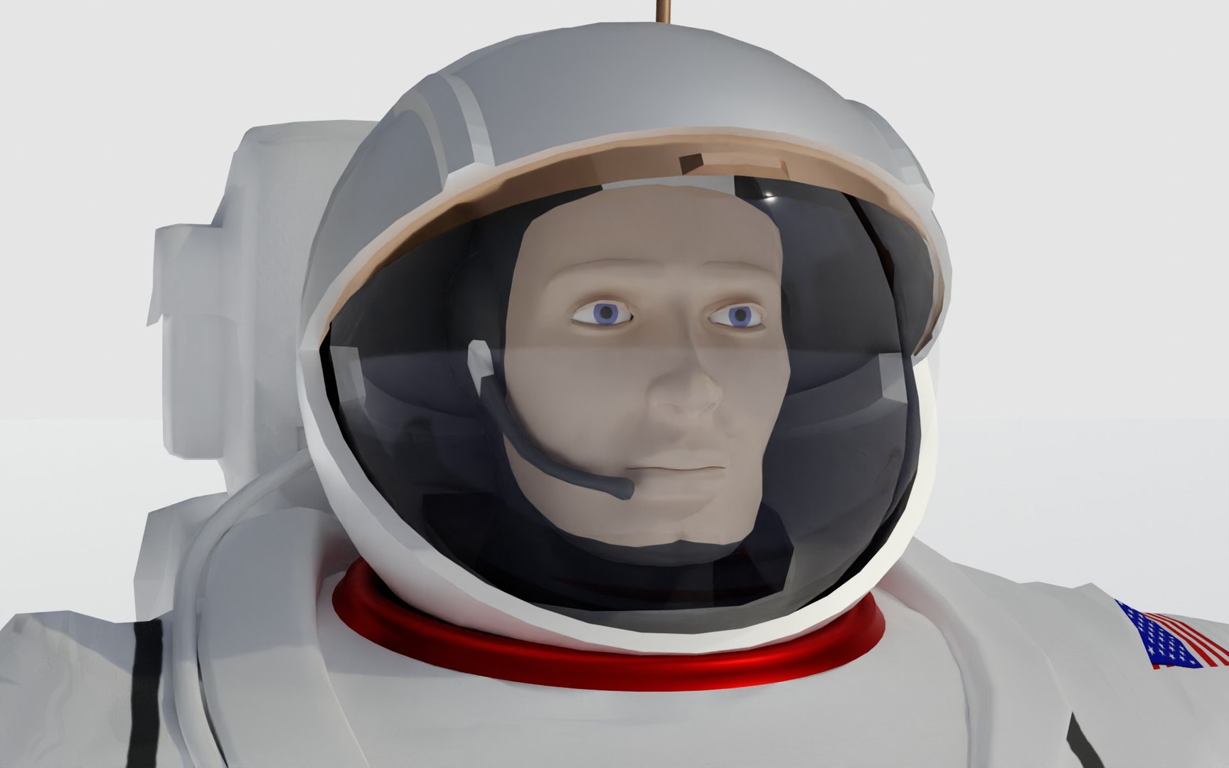 Apollo Astronaut 3d Model