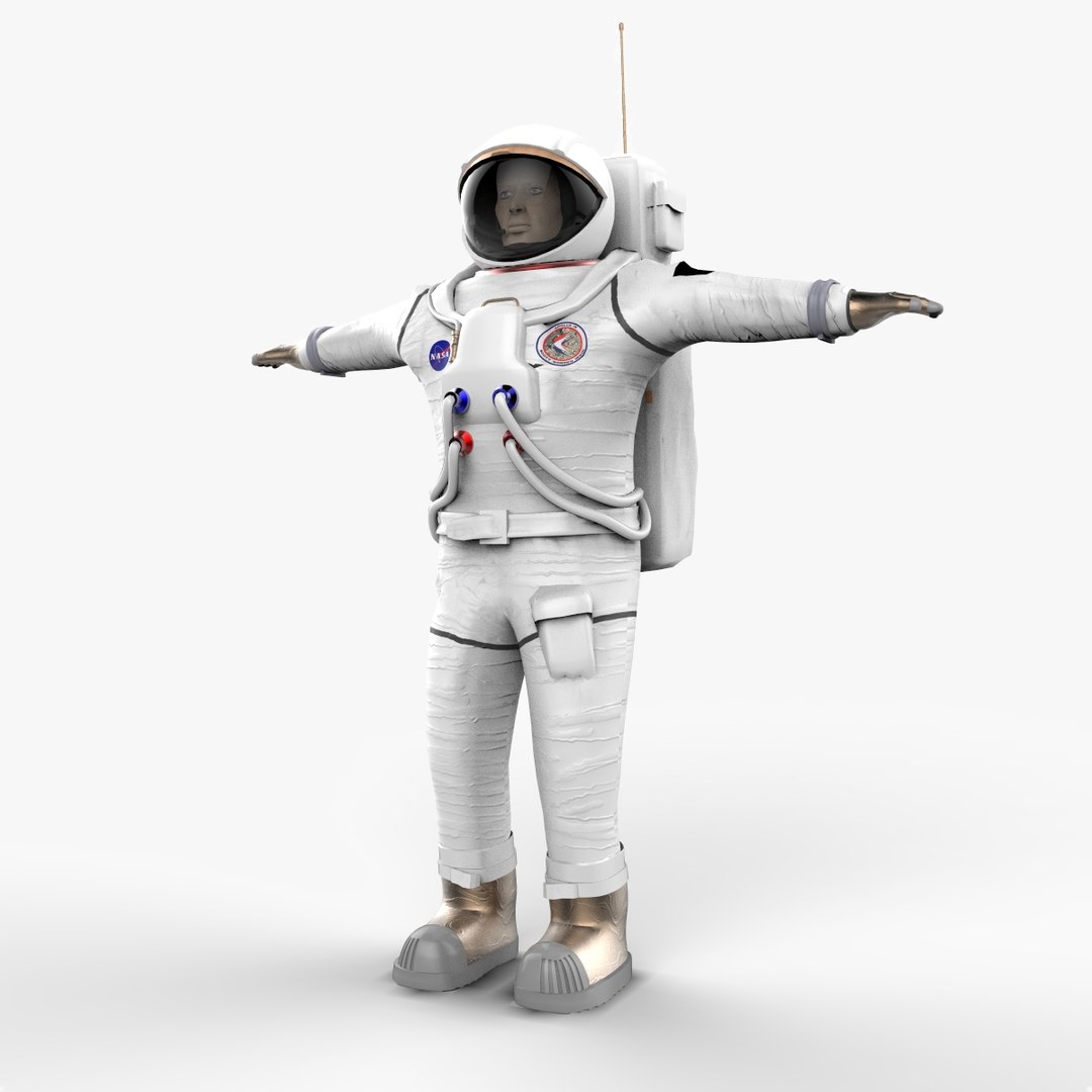 Apollo Astronaut 3d Model