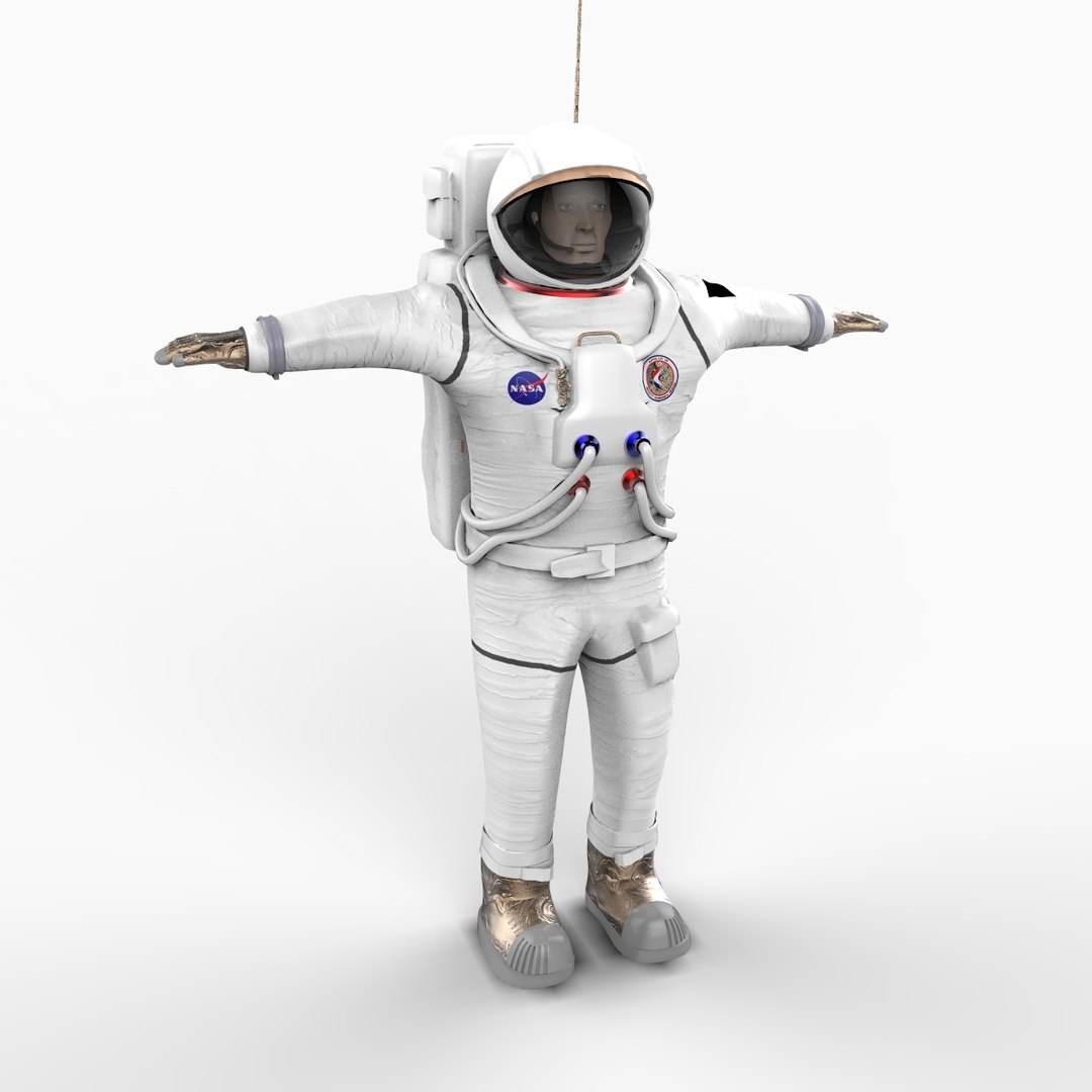 Apollo Astronaut 3d Model