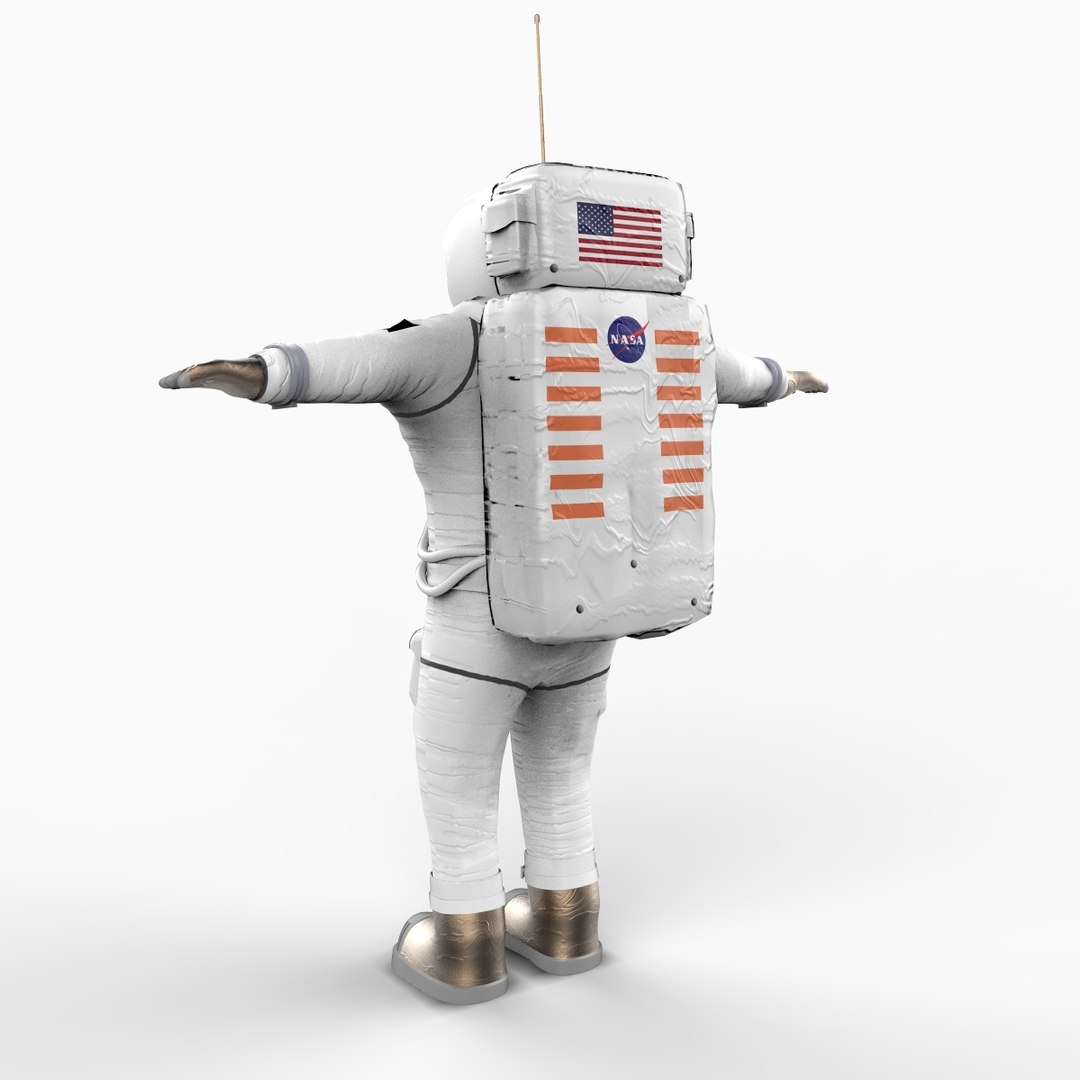 Apollo Astronaut 3d Model