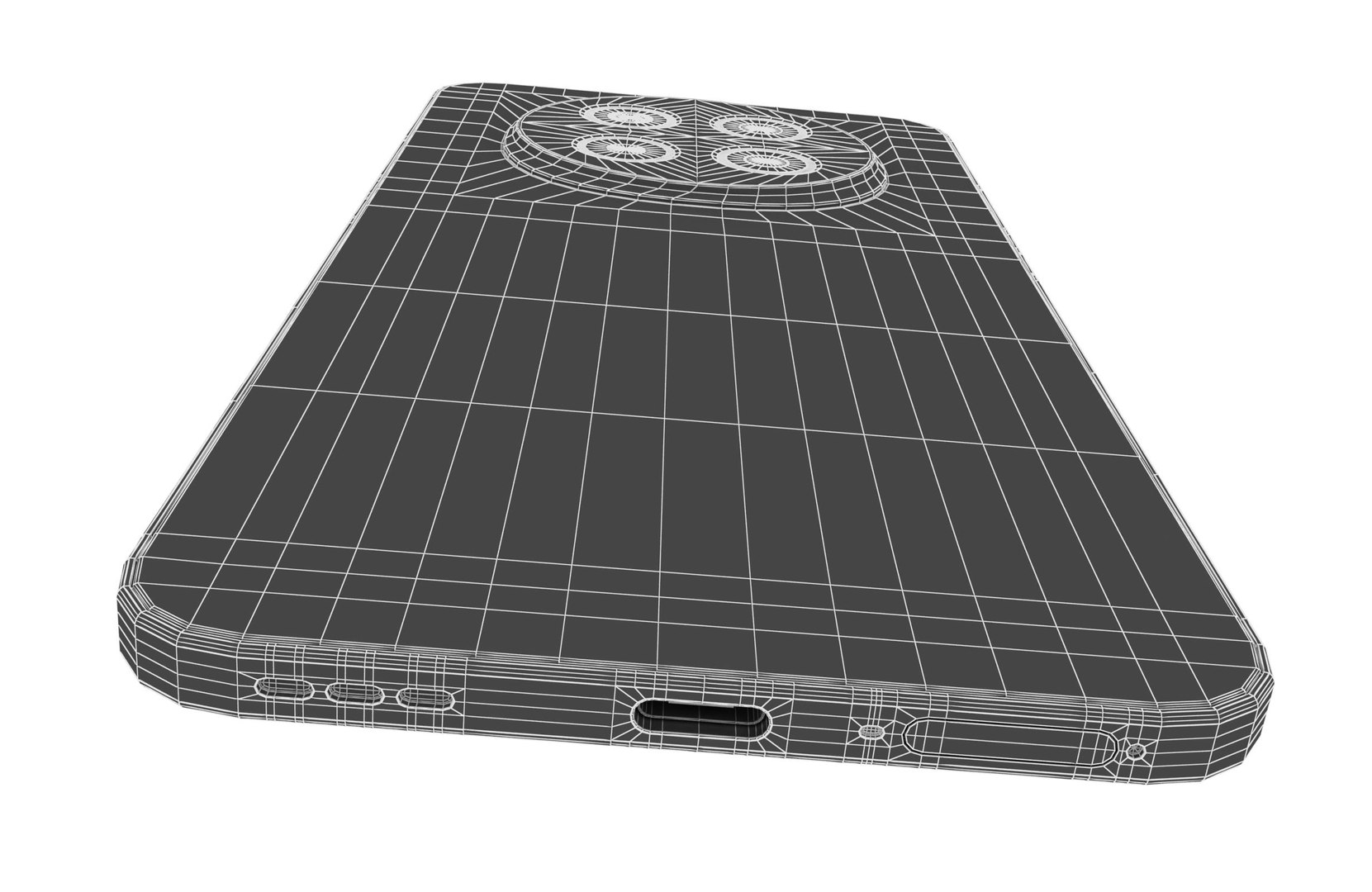 Oppo A5 Pro Red Low Poly 3D - TurboSquid 2480973