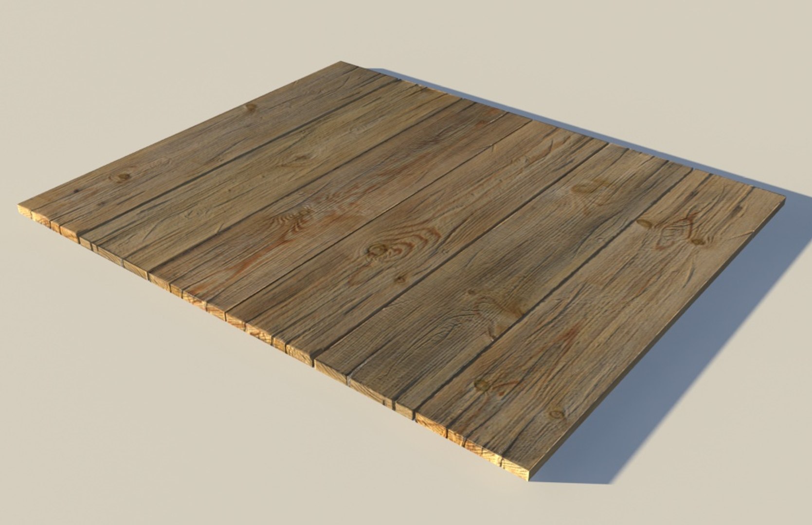 Wood Planks 3d 3ds