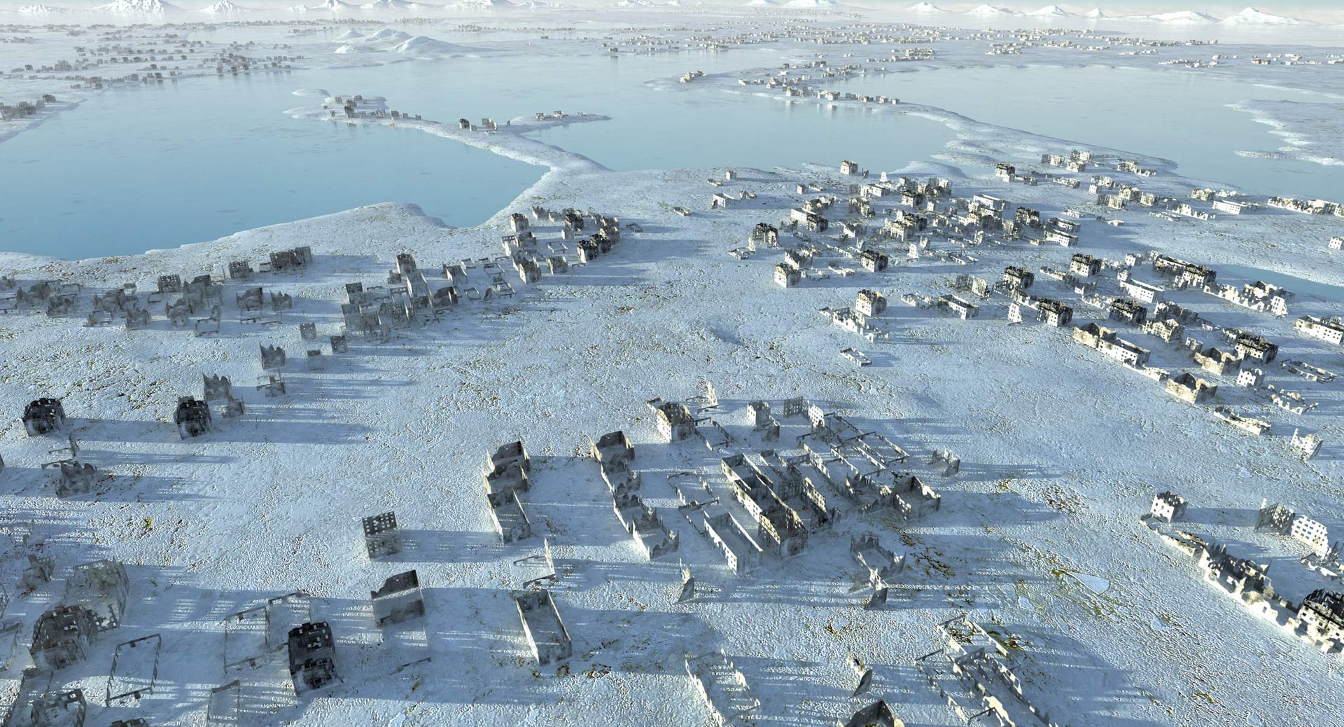 Landscape Tundra Horizon Terrain 3D - TurboSquid 1160703