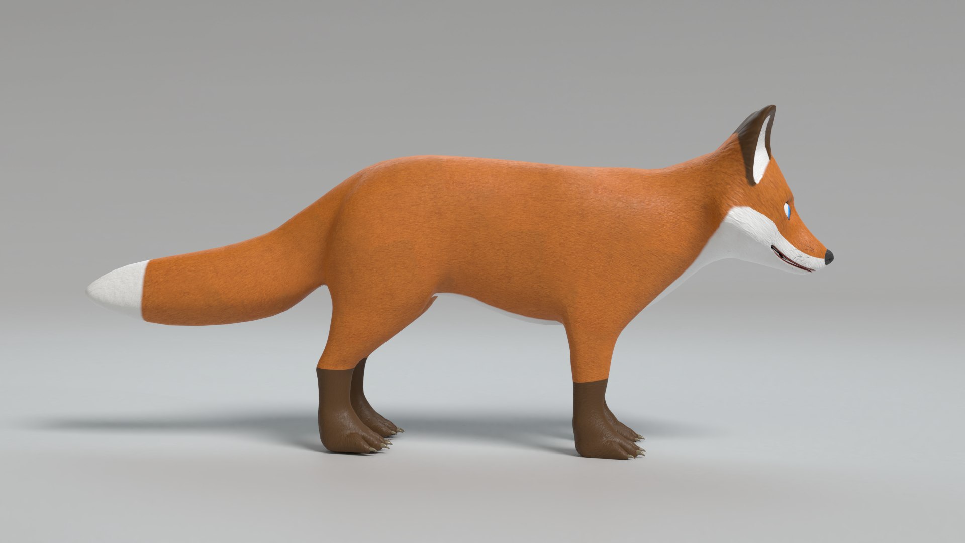 Cartoon Fox 3D - TurboSquid 1508510