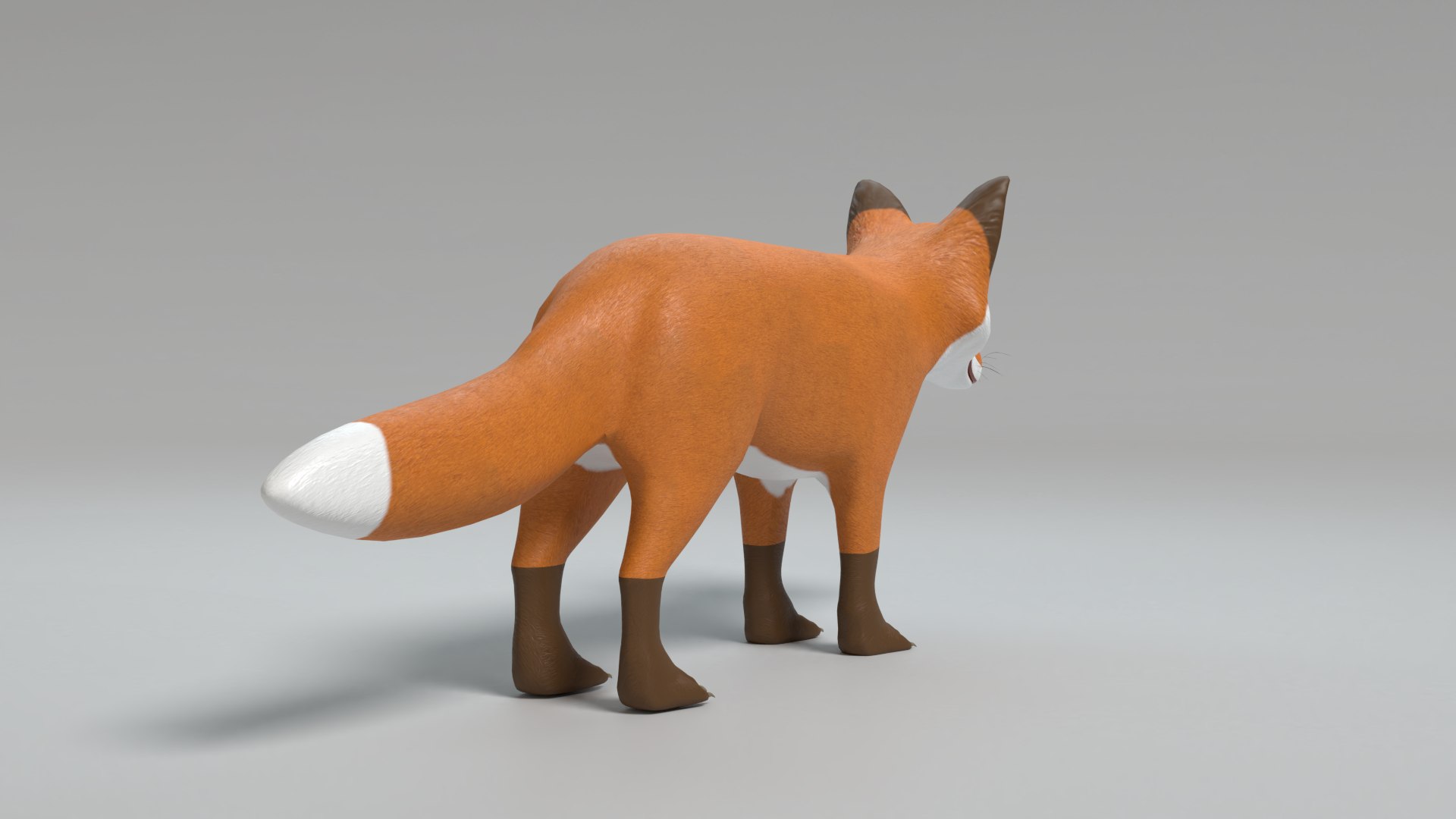 Cartoon Fox 3D - TurboSquid 1508510