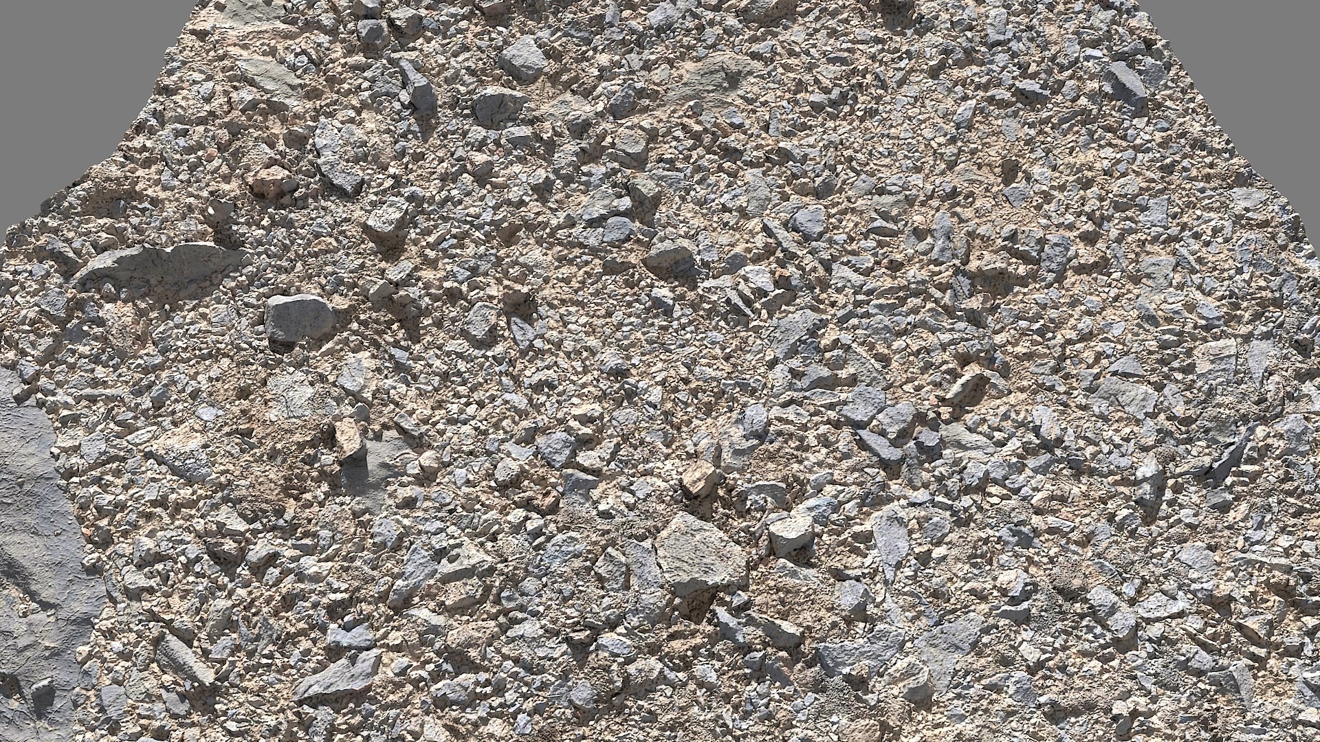 Scanned Ground Gravel 02 3D - TurboSquid 2108437