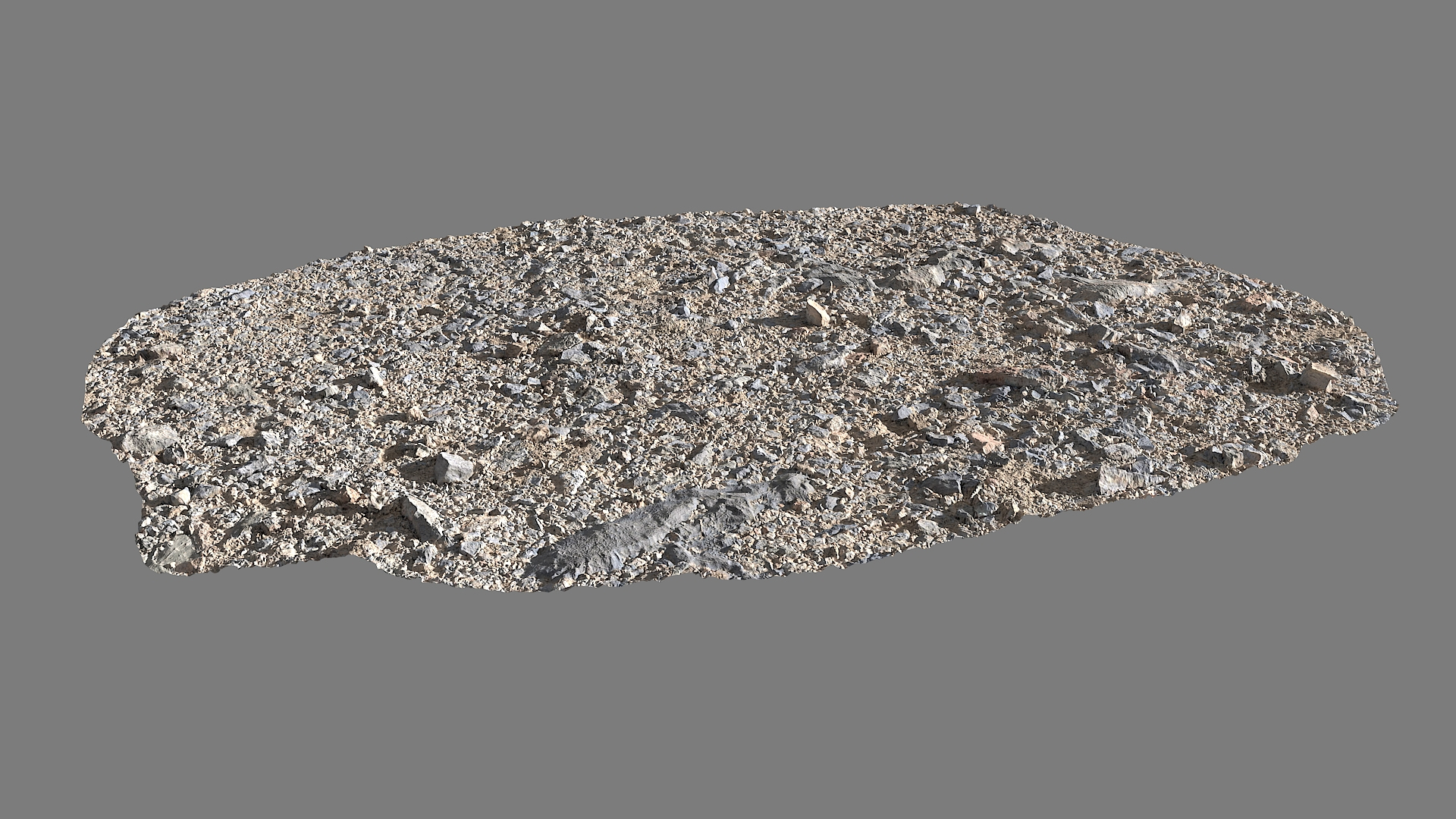 Scanned Ground Gravel 02 3D - TurboSquid 2108437