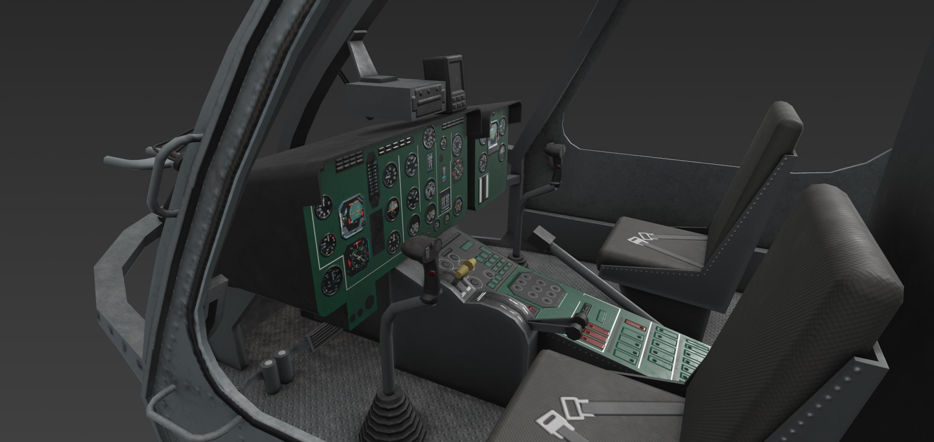 3D Helicopter Chopper Ship - TurboSquid 1478072