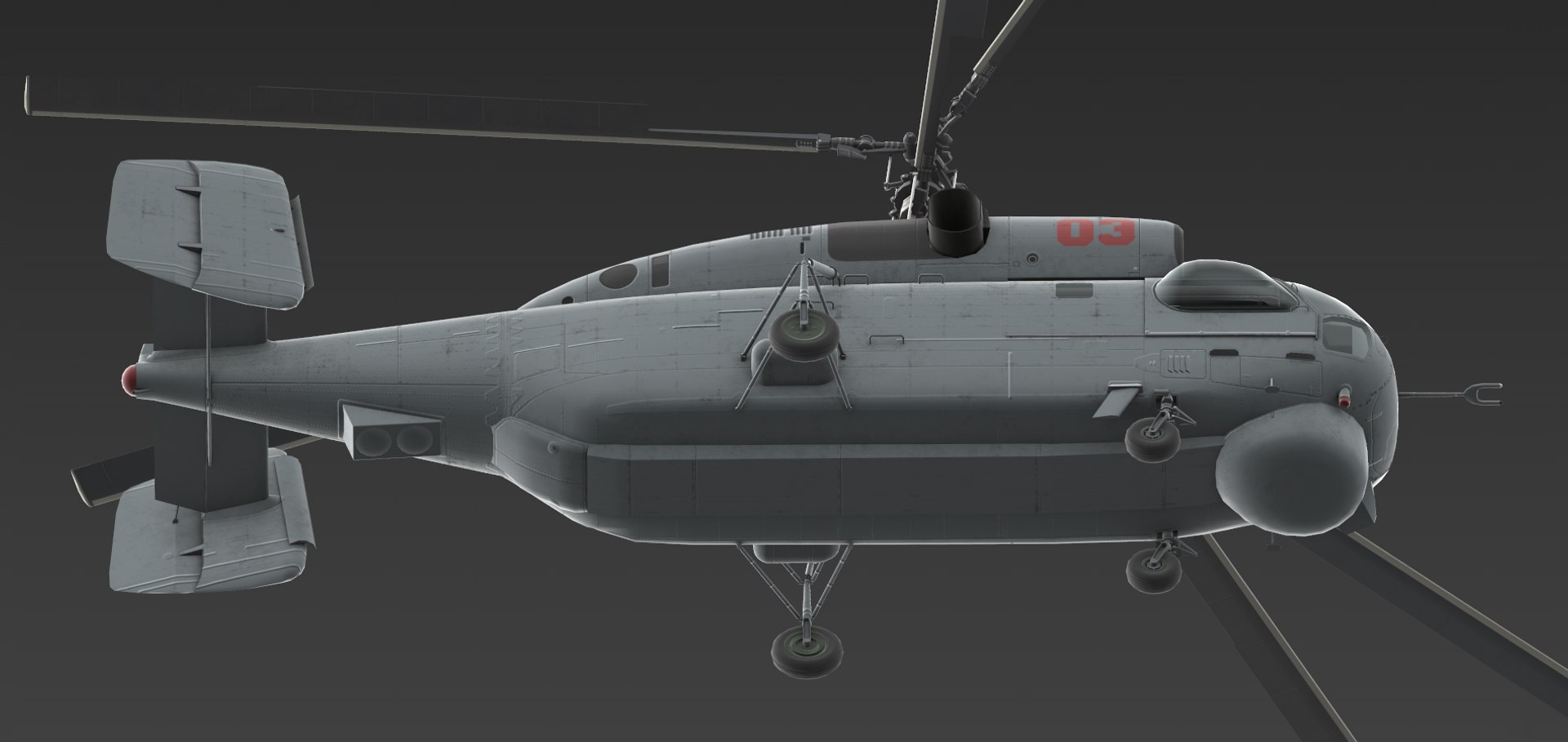 3D Helicopter Chopper Ship - TurboSquid 1478072