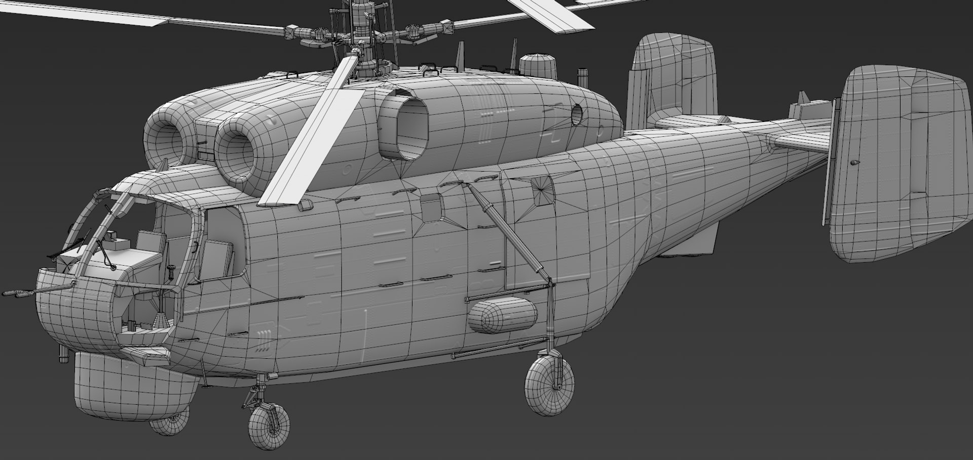 3D Helicopter Chopper Ship - TurboSquid 1478072