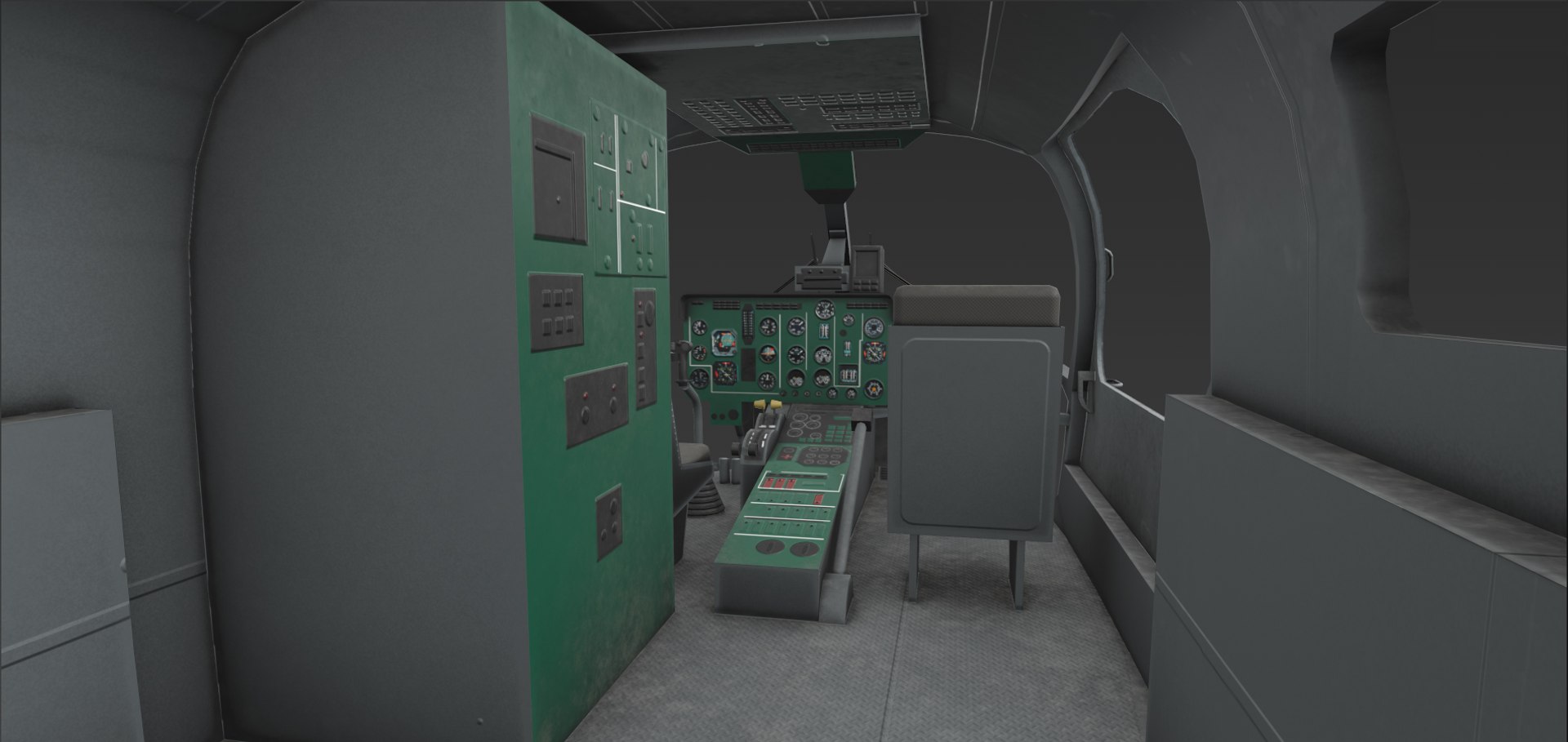 3D Helicopter Chopper Ship - TurboSquid 1478072