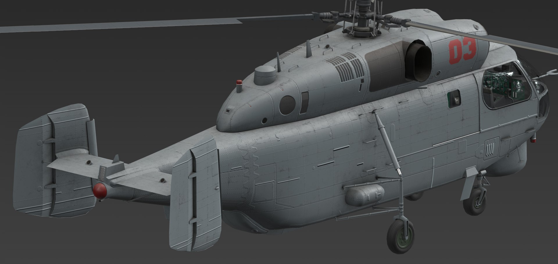 3D Helicopter Chopper Ship - TurboSquid 1478072