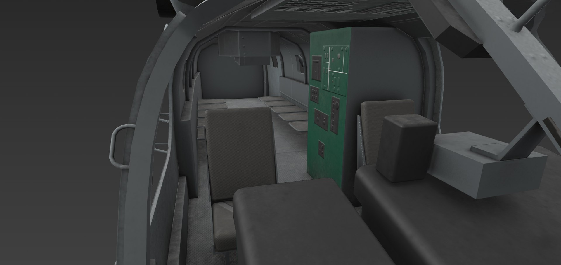 3D Helicopter Chopper Ship - TurboSquid 1478072