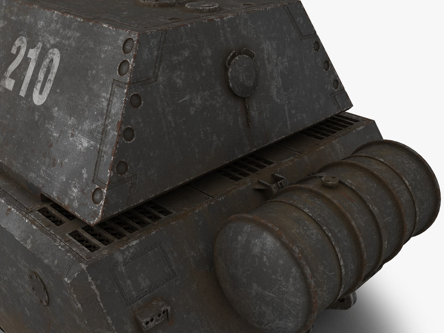 3d Maus German Tank Model