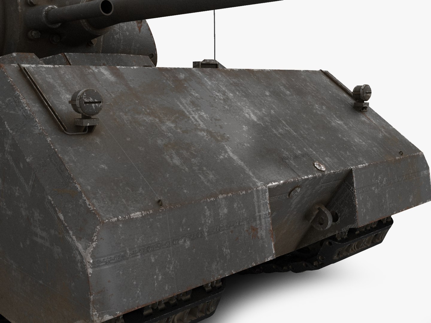 3d Maus German Tank Model