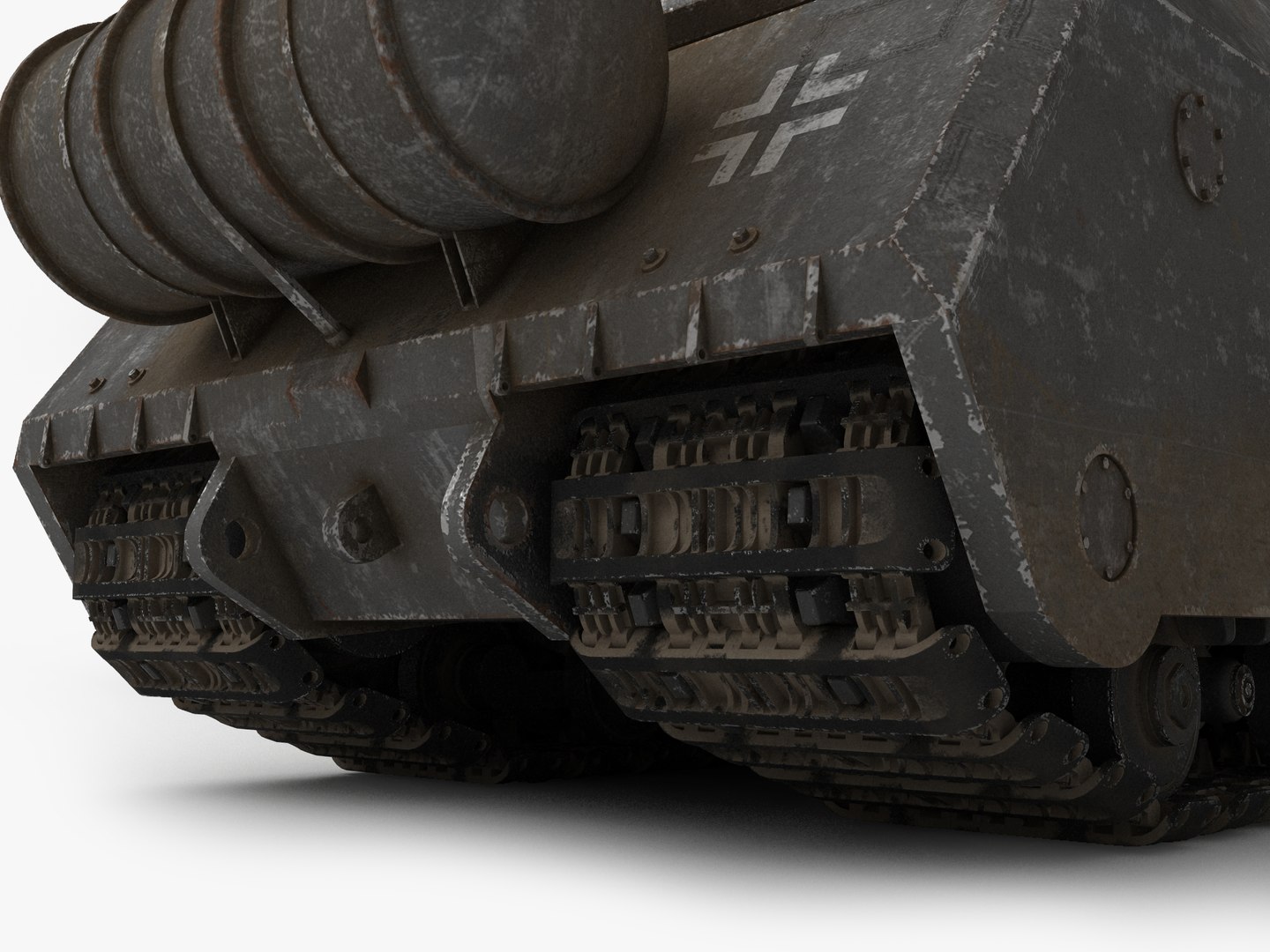 3d Maus German Tank Model