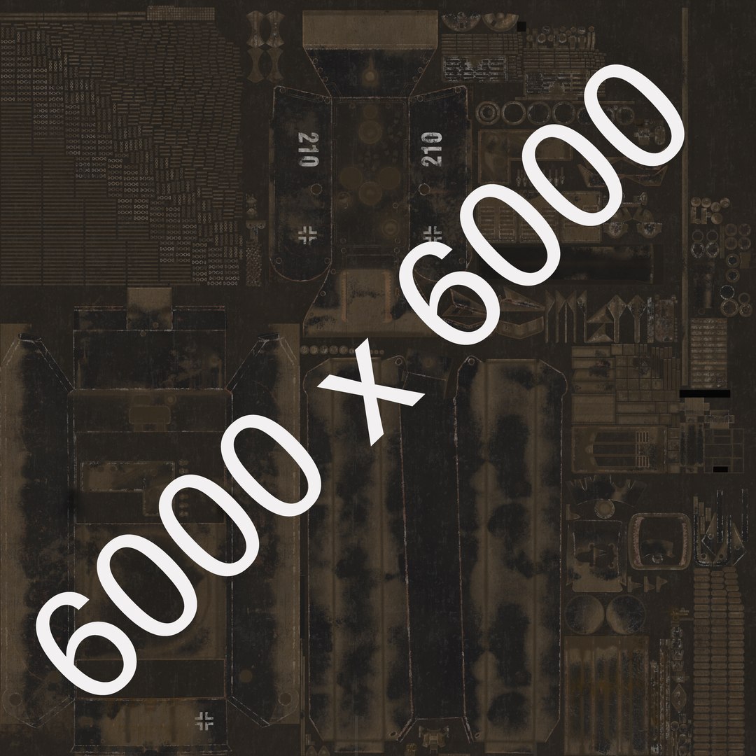 3d Maus German Tank Model