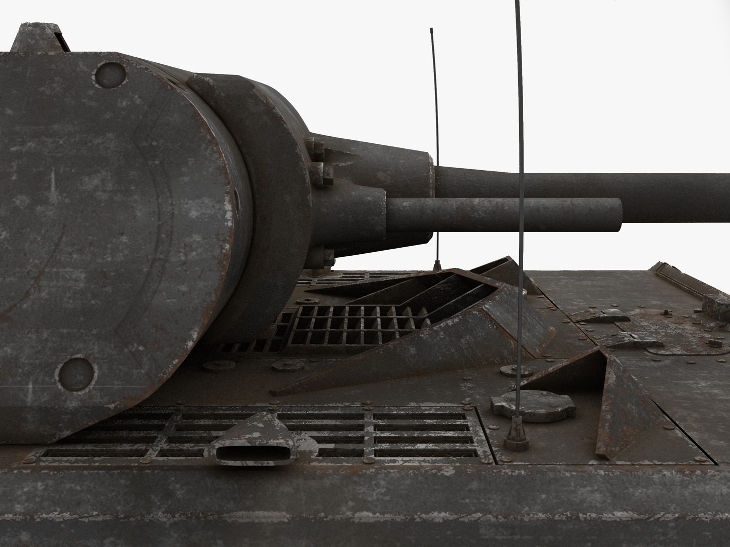 3d Maus German Tank Model