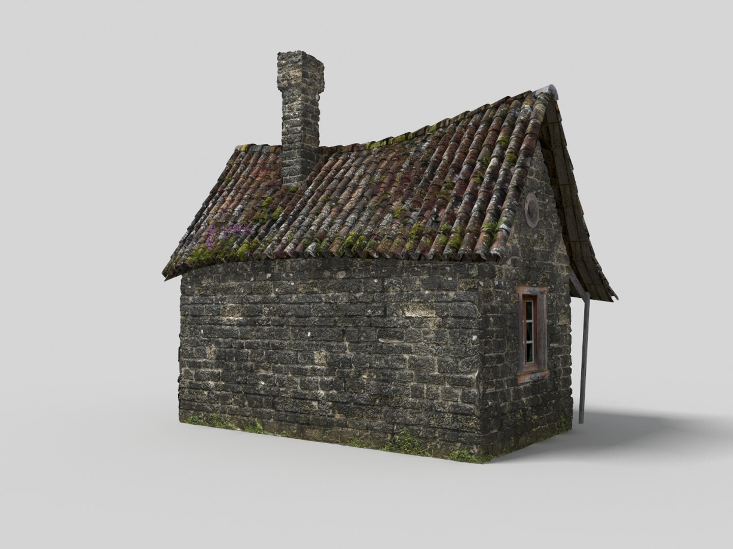 Old House 3d Model