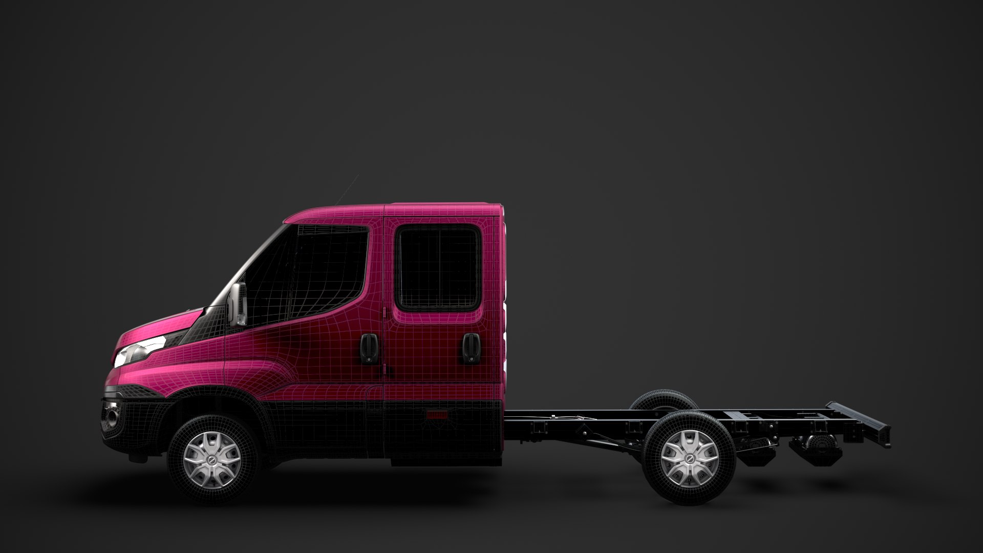 Iveco daily crew cab 3D model - TurboSquid 1541958
