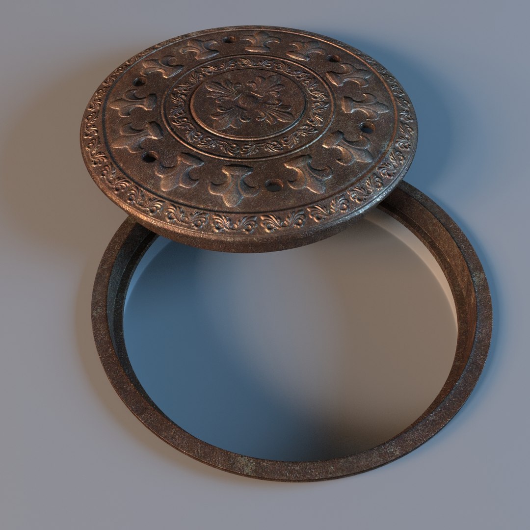 3d Manhole Model