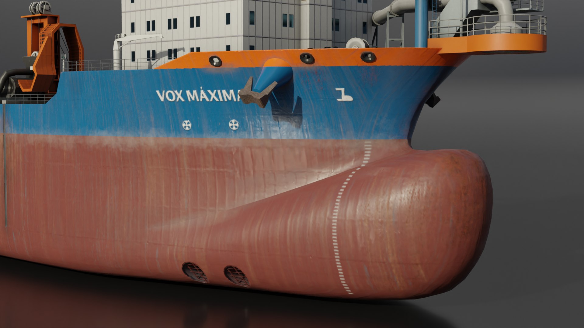 3D model Vox Maxima Dredger - TurboSquid 2180829