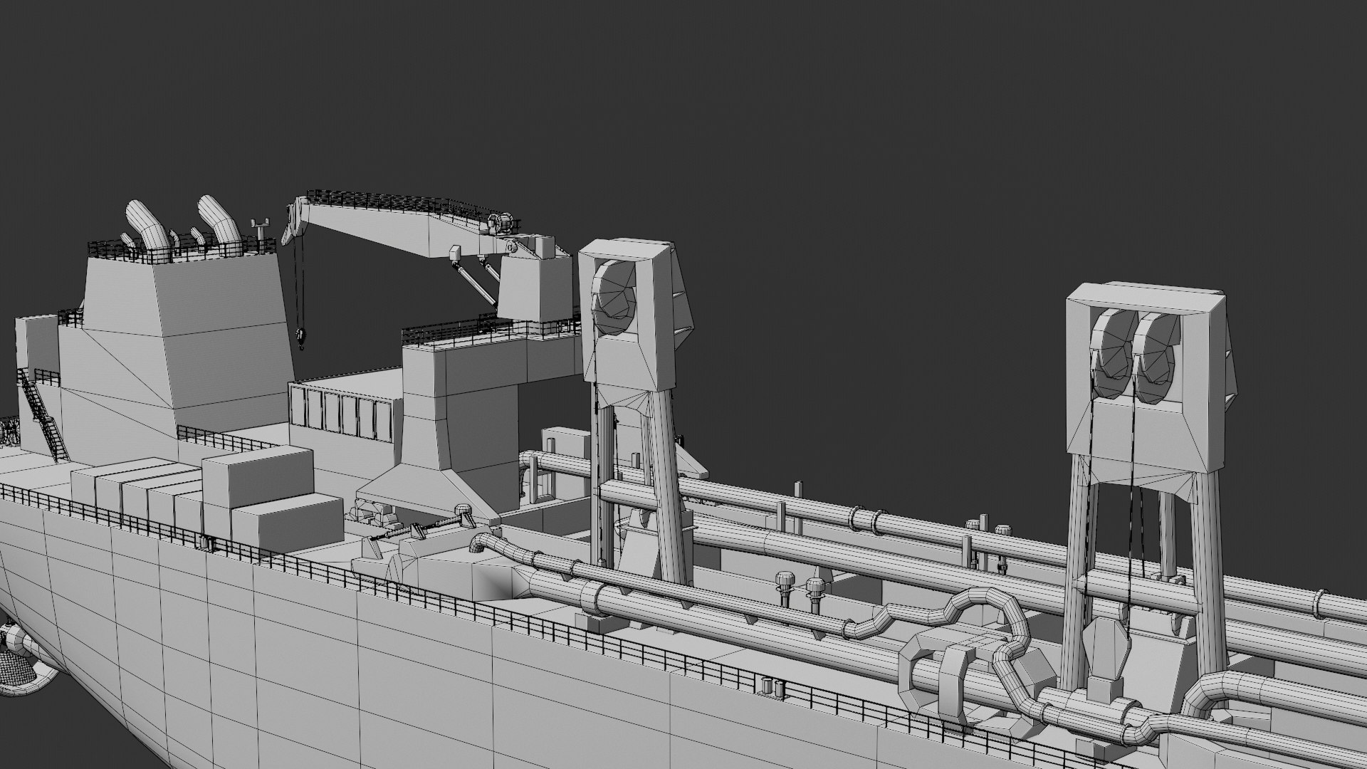 3D model Vox Maxima Dredger - TurboSquid 2180829