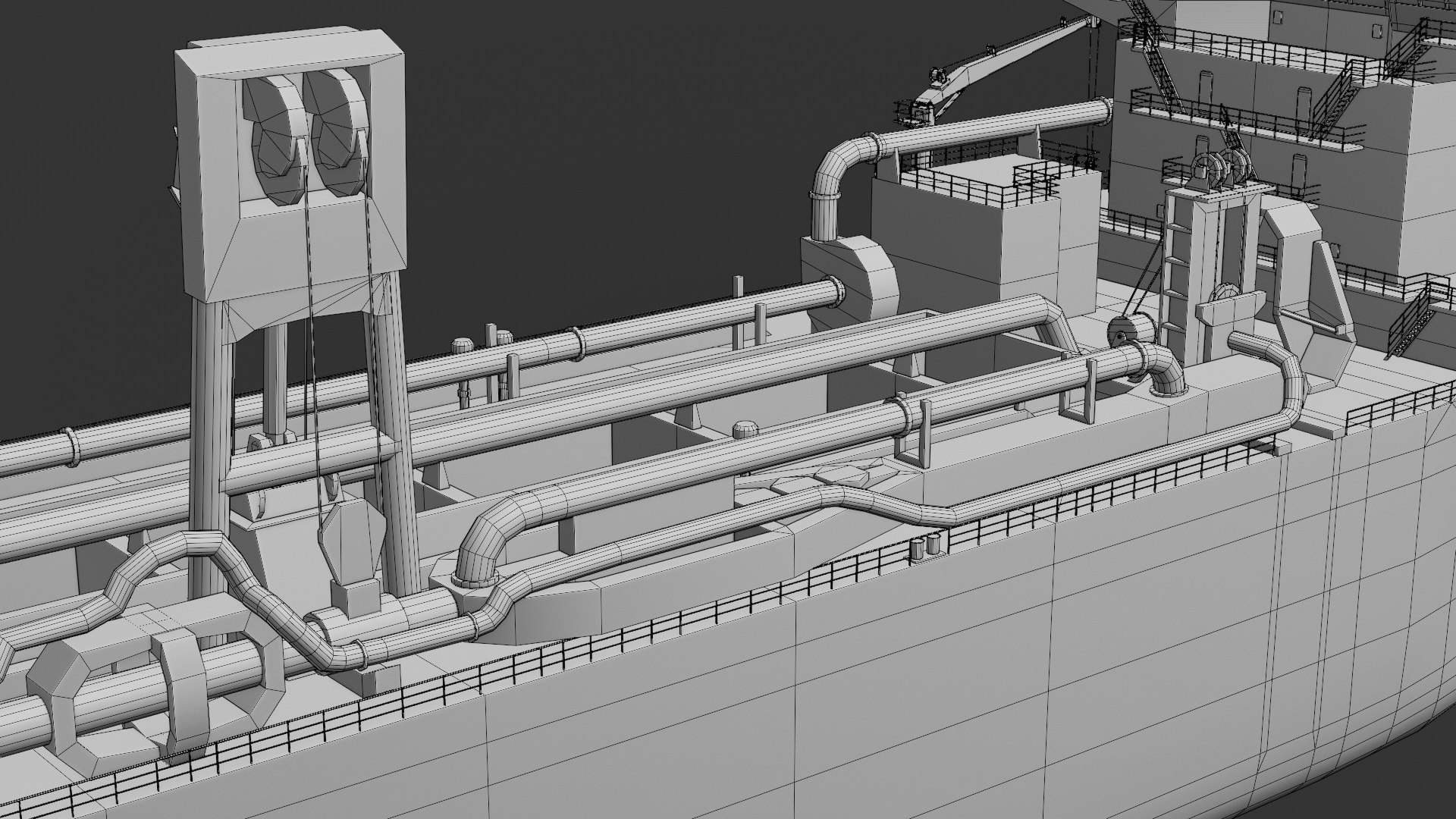 3D model Vox Maxima Dredger - TurboSquid 2180829