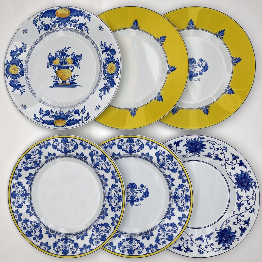 3ds Max Plates Materials