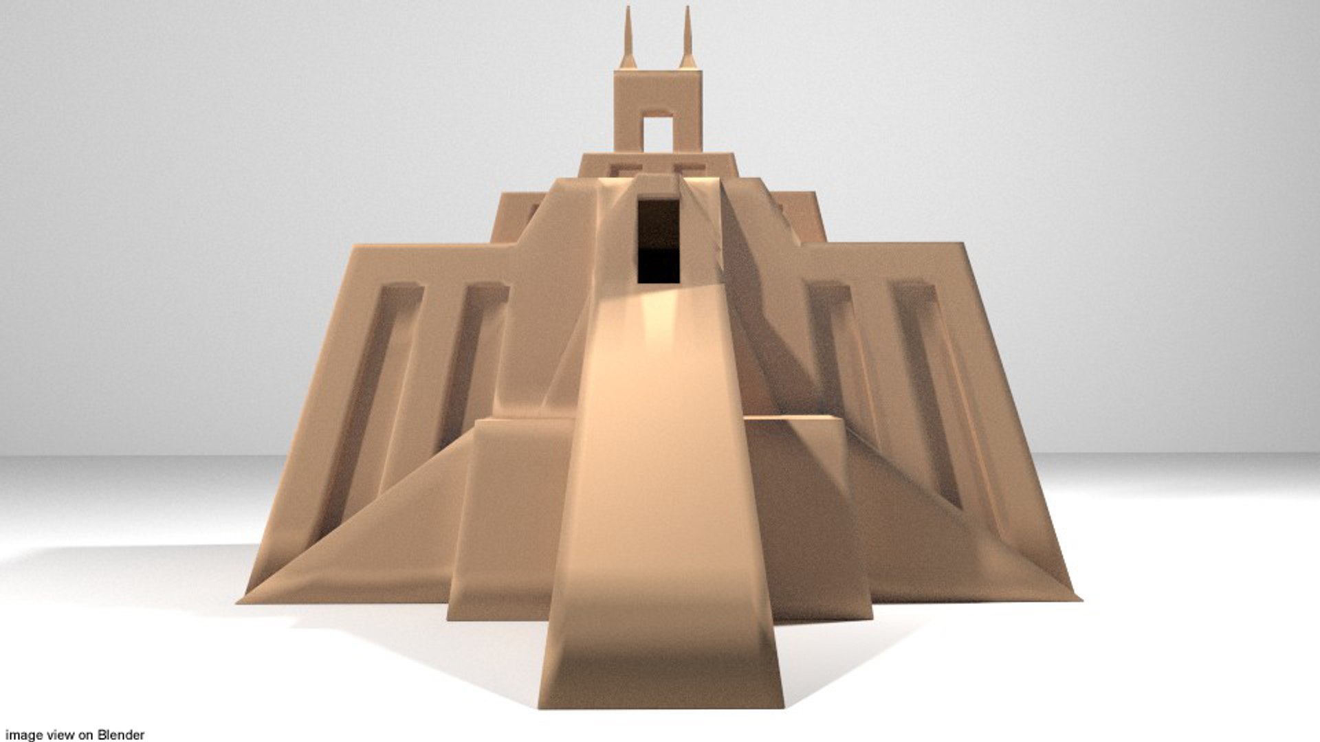 Ziggurat 3D - TurboSquid 1194868
