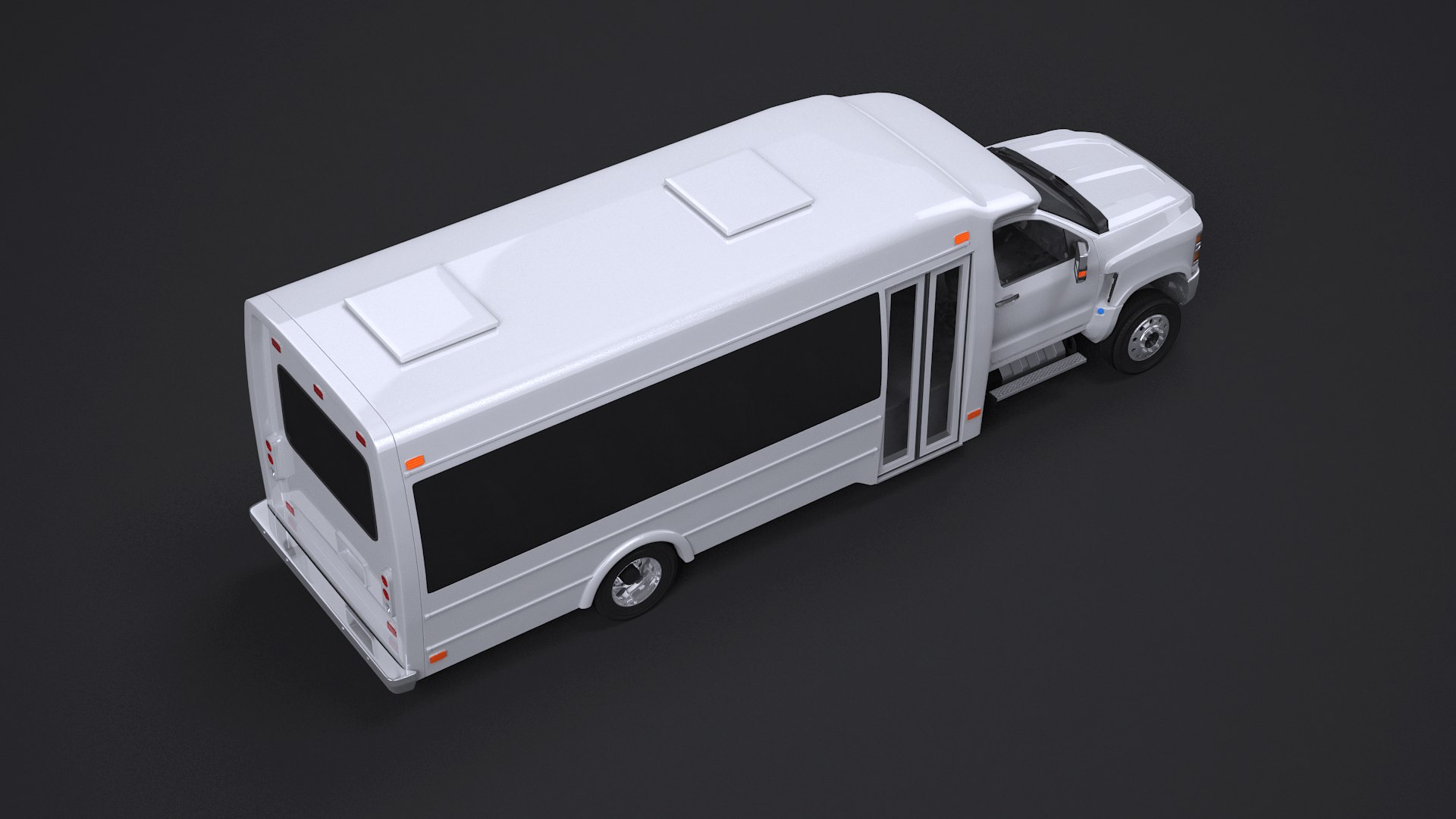 3D model generic shuttle bus - TurboSquid 1540920