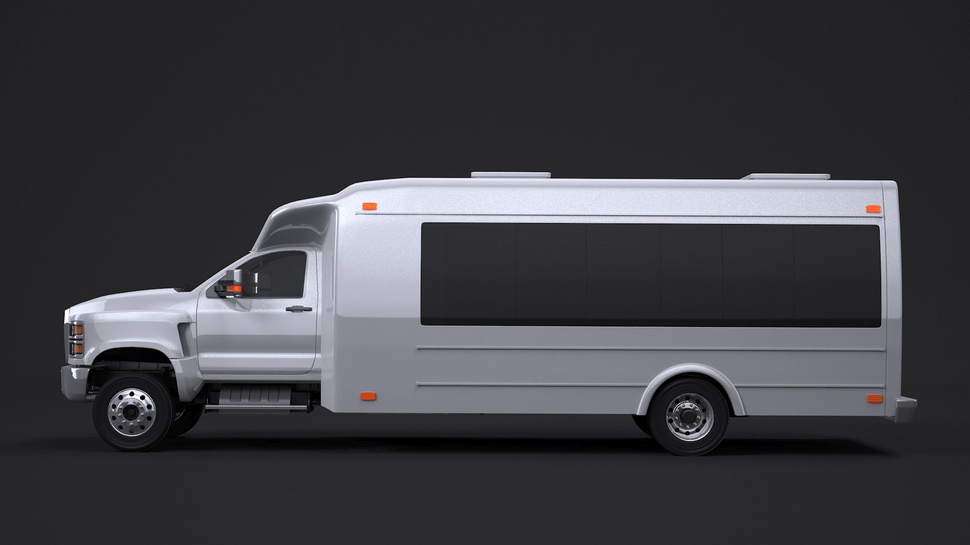 3D model generic shuttle bus - TurboSquid 1540920