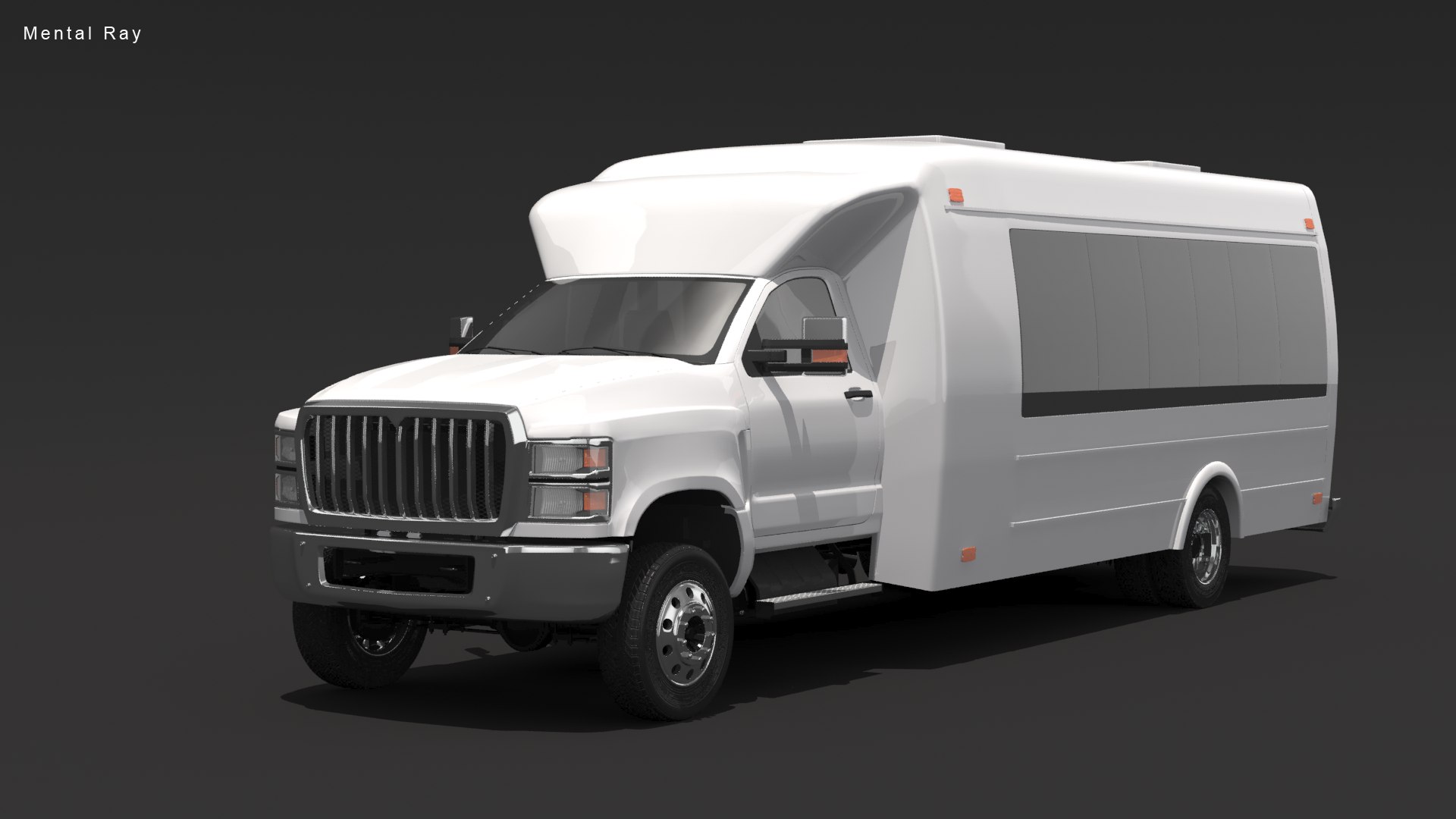 3D model generic shuttle bus - TurboSquid 1540920